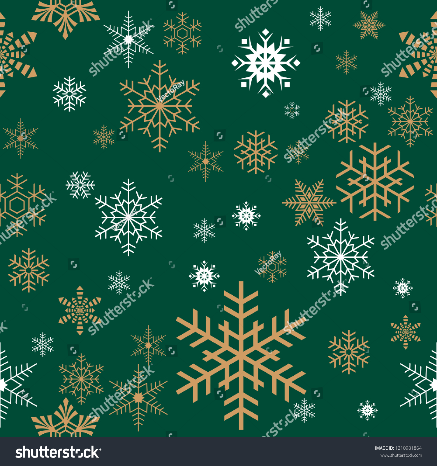 Seamless Christmas Gift Wrapping Paper Pattern Stock Vector (Royalty ...
