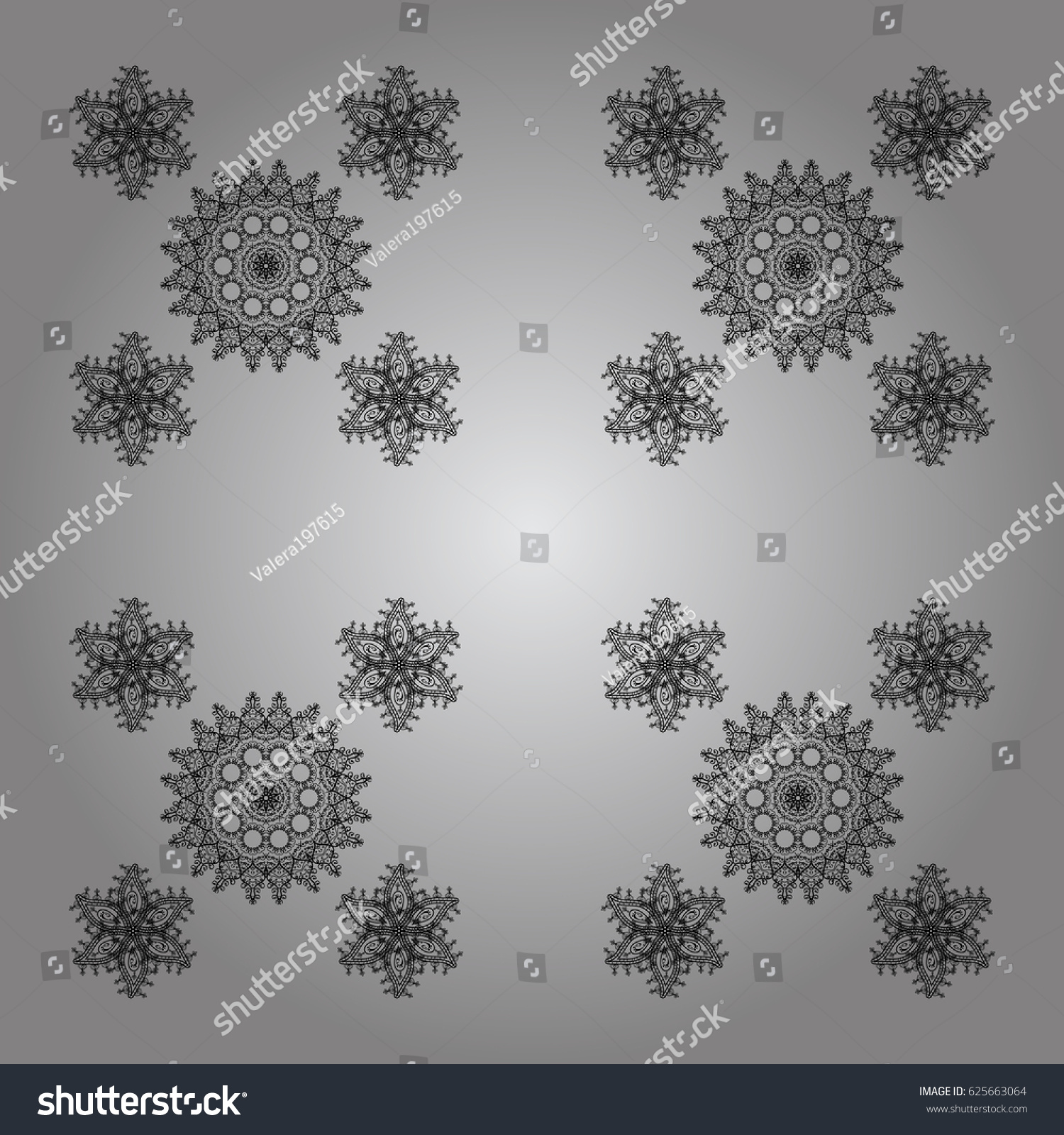 Seamless Classic Dim Pattern Vector Traditional Stock Vector (Royalty ...