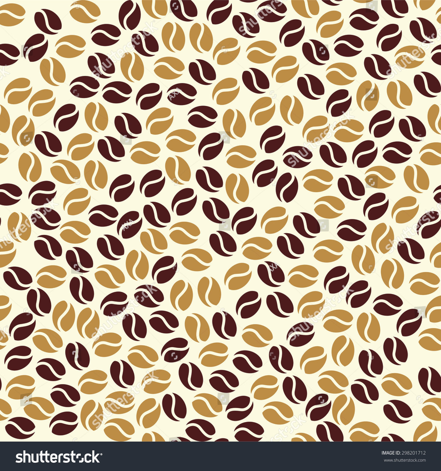 Seamless Coffee Pattern Coffee Pattern Wallpaper: vector de stock ...