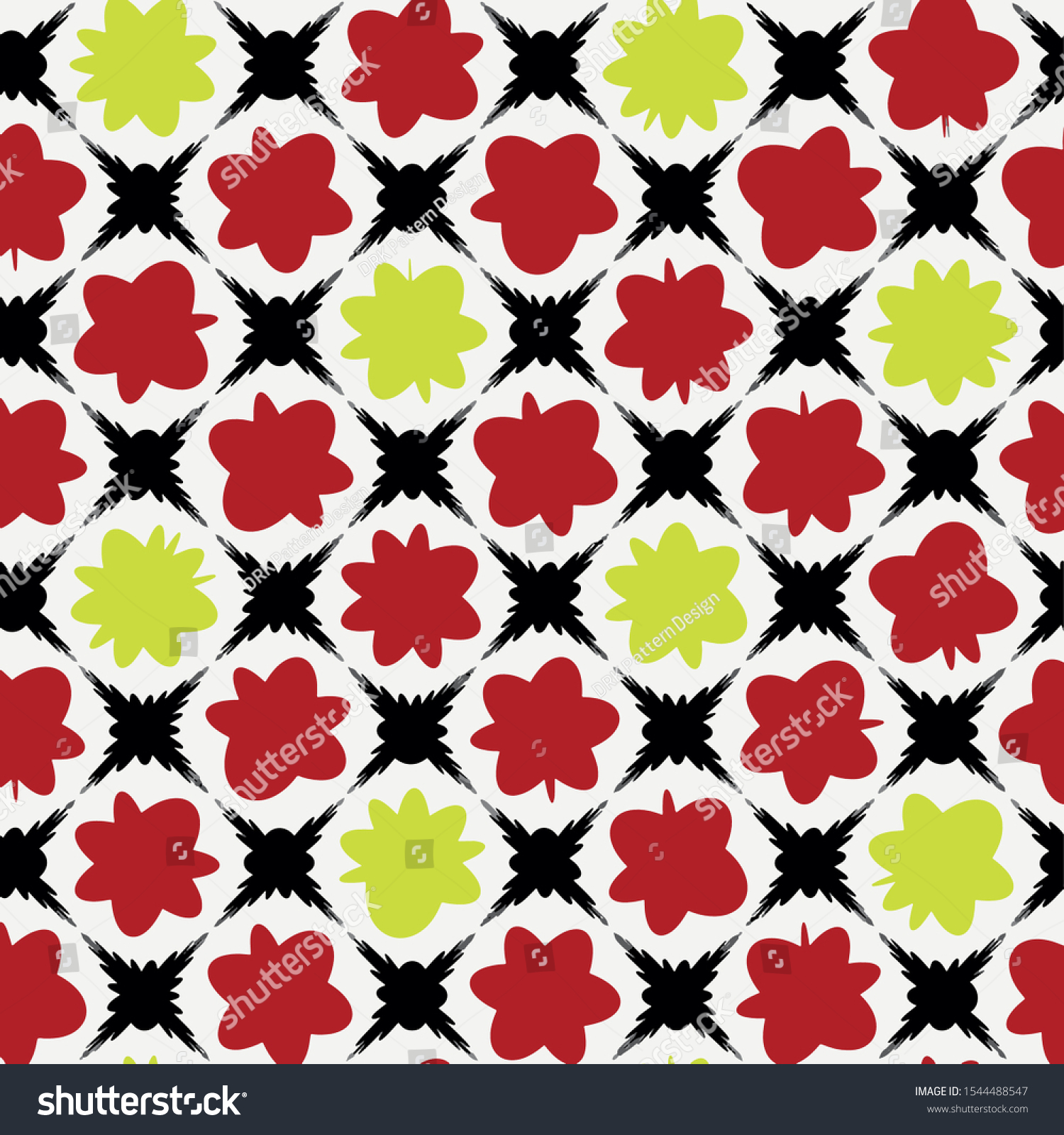 Seamless Designgeometric Complementary Visual Embroidered Background ...