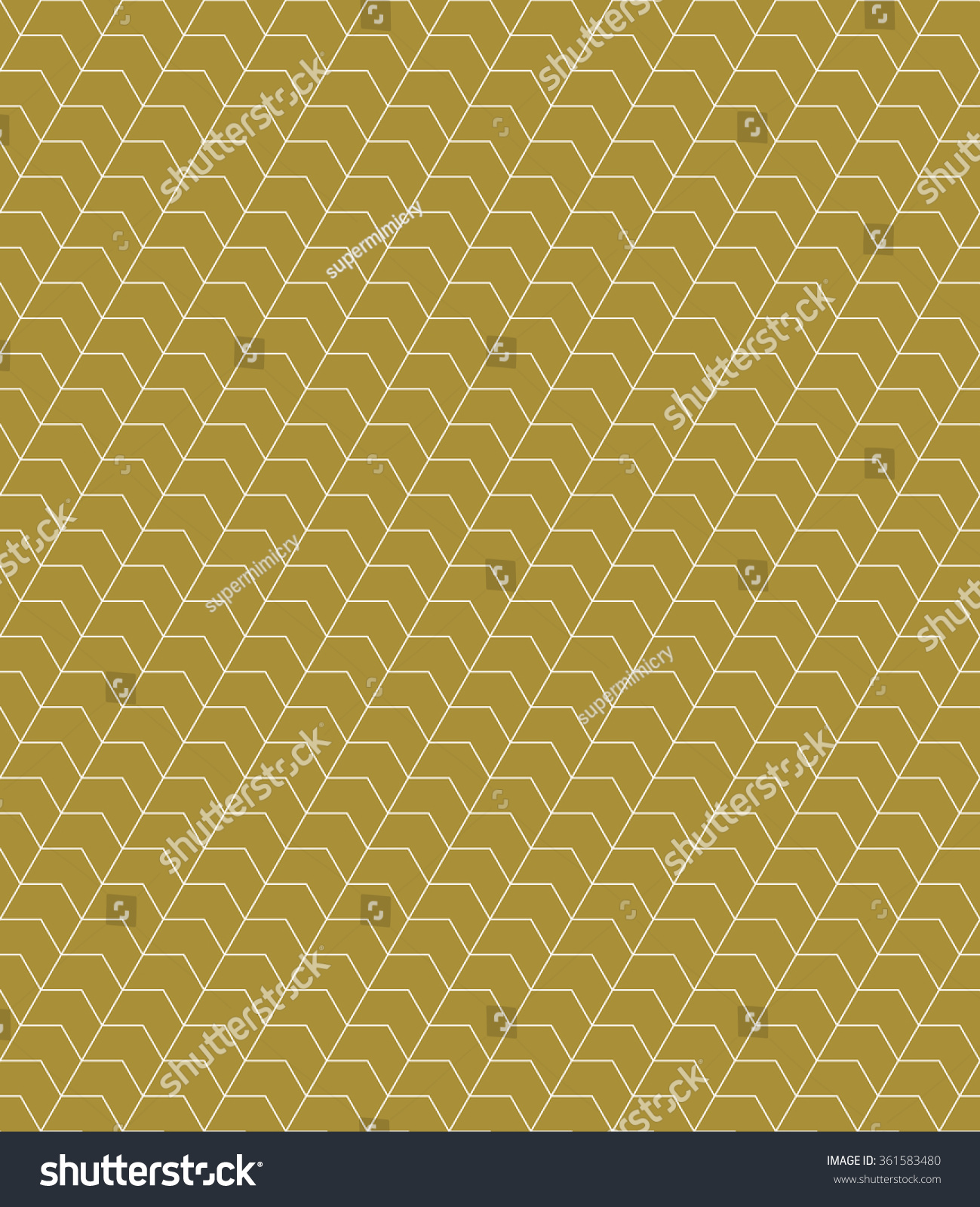 Seamless Diagonal Gold Colored Chevron Outline Stock Vector (Royalty ...