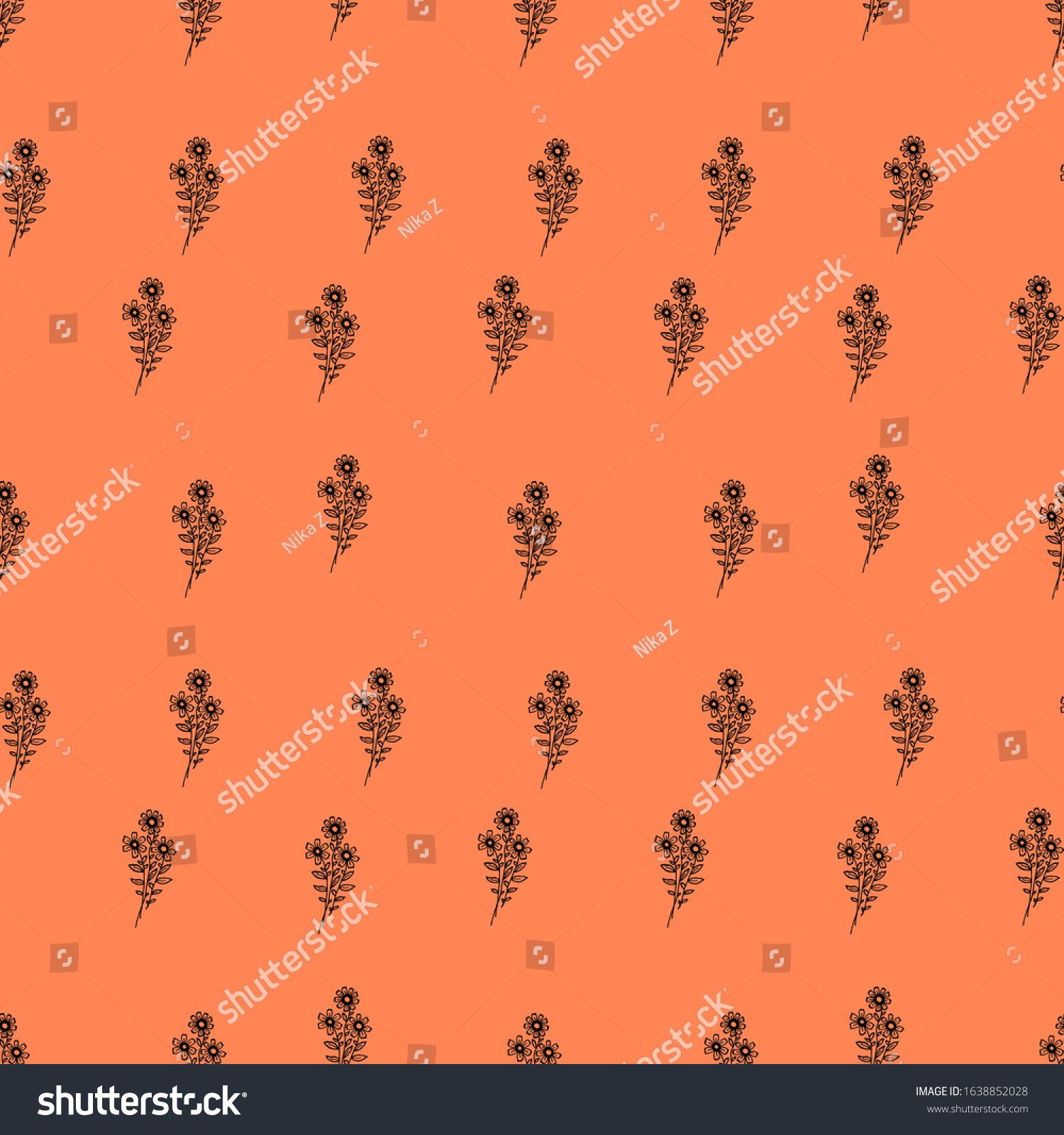 Seamless Fabric Vector Print Pattern Background Stock Vector (Royalty ...