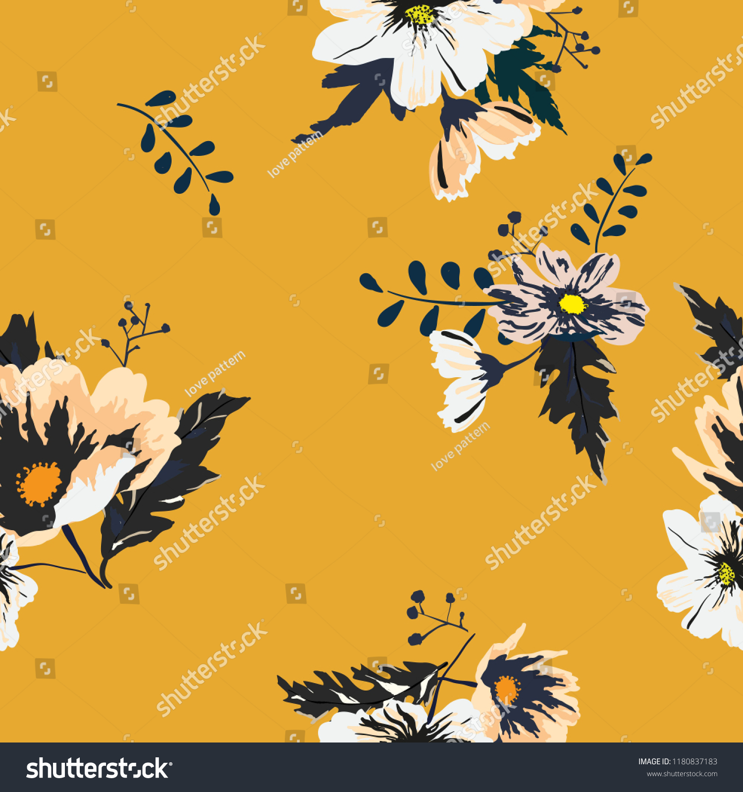 1,213,436 Repeating pattern floral Stock Vectors, Images & Vector Art ...