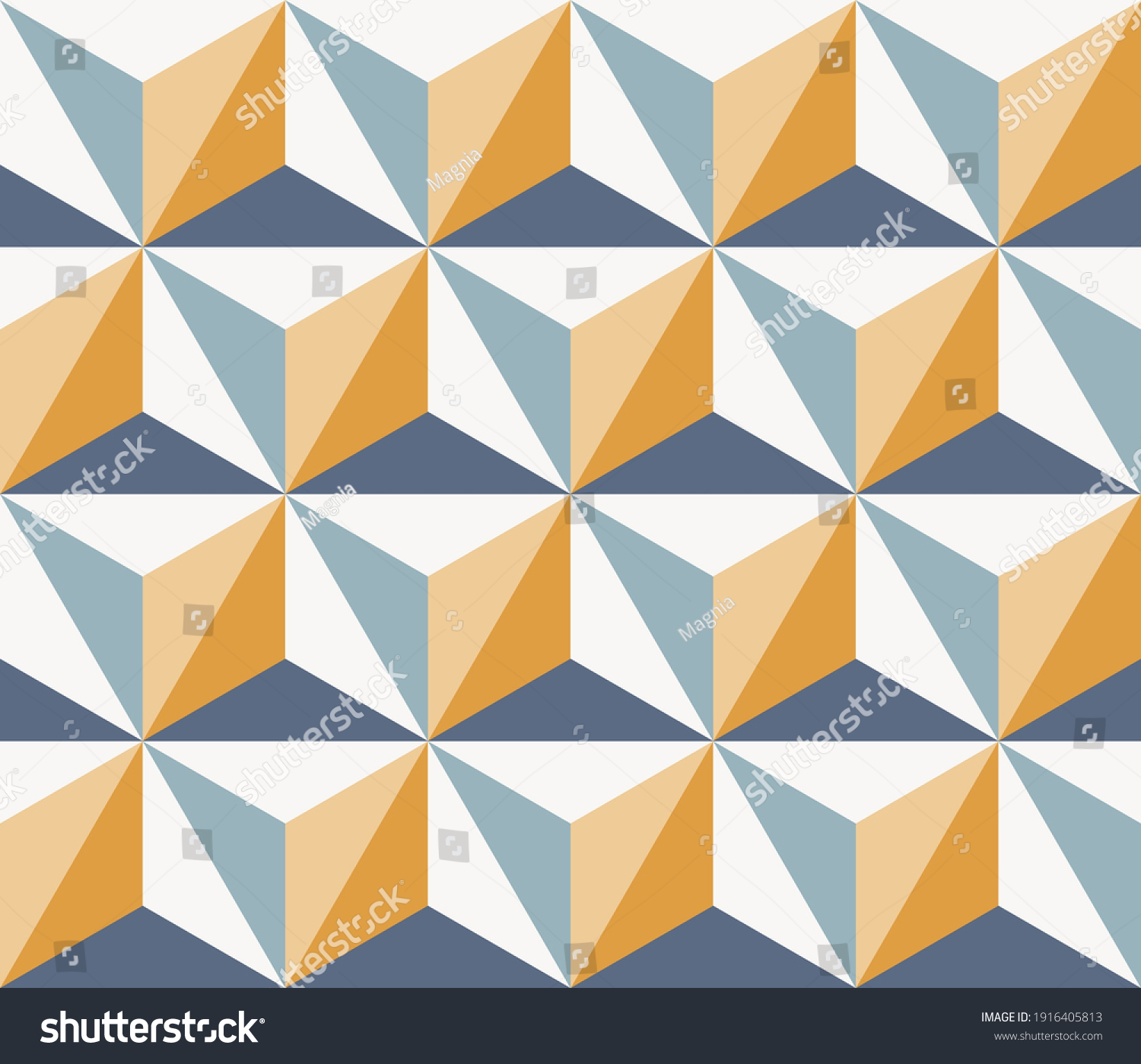 Seamless Geometric Pattern Light Colors Stock Vector (Royalty Free ...