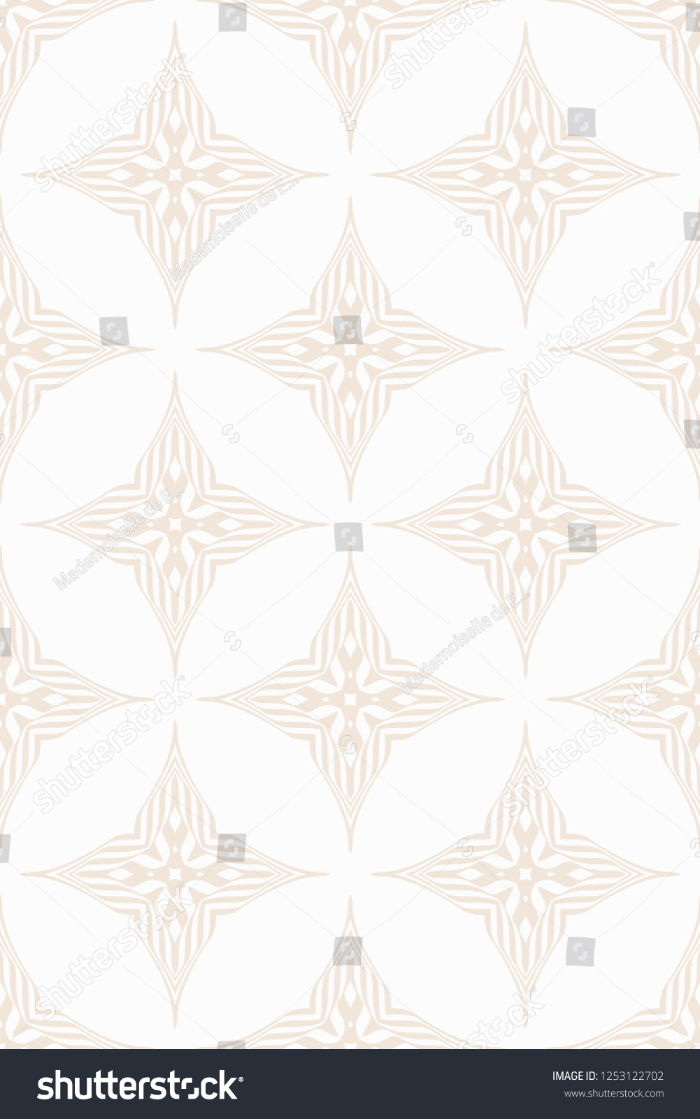 Seamless Geomteric Patterns Vector Illustration Hand Stock Vector