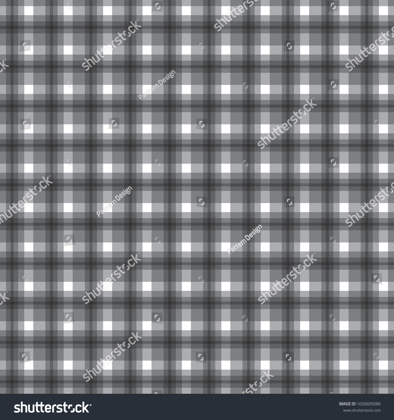 Seamless Gingham Pattern Vector Illustrations Texture Stock Vector ...