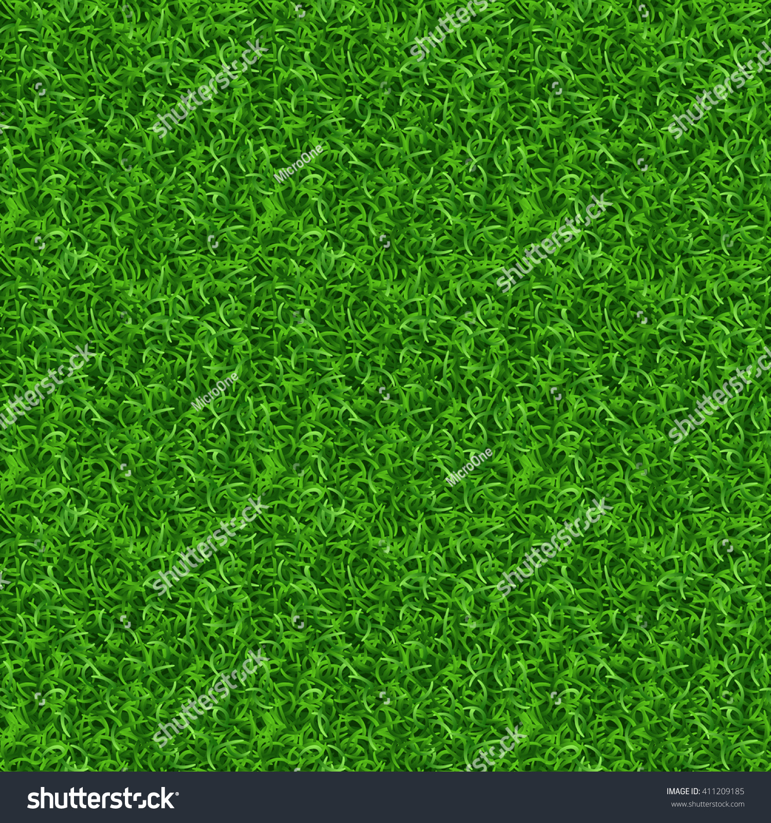 Seamless Grass Vector Texture Green Grass: vector de stock (libre de regalías) 411209185 ...