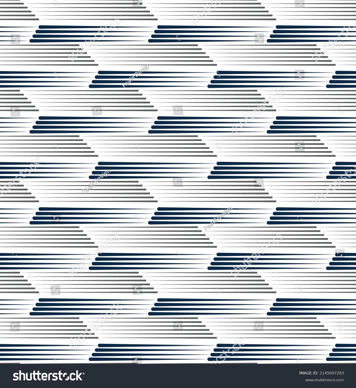 Seamless Halftone Stripe Line Pattern Vector Stock Vector (Royalty Free ...
