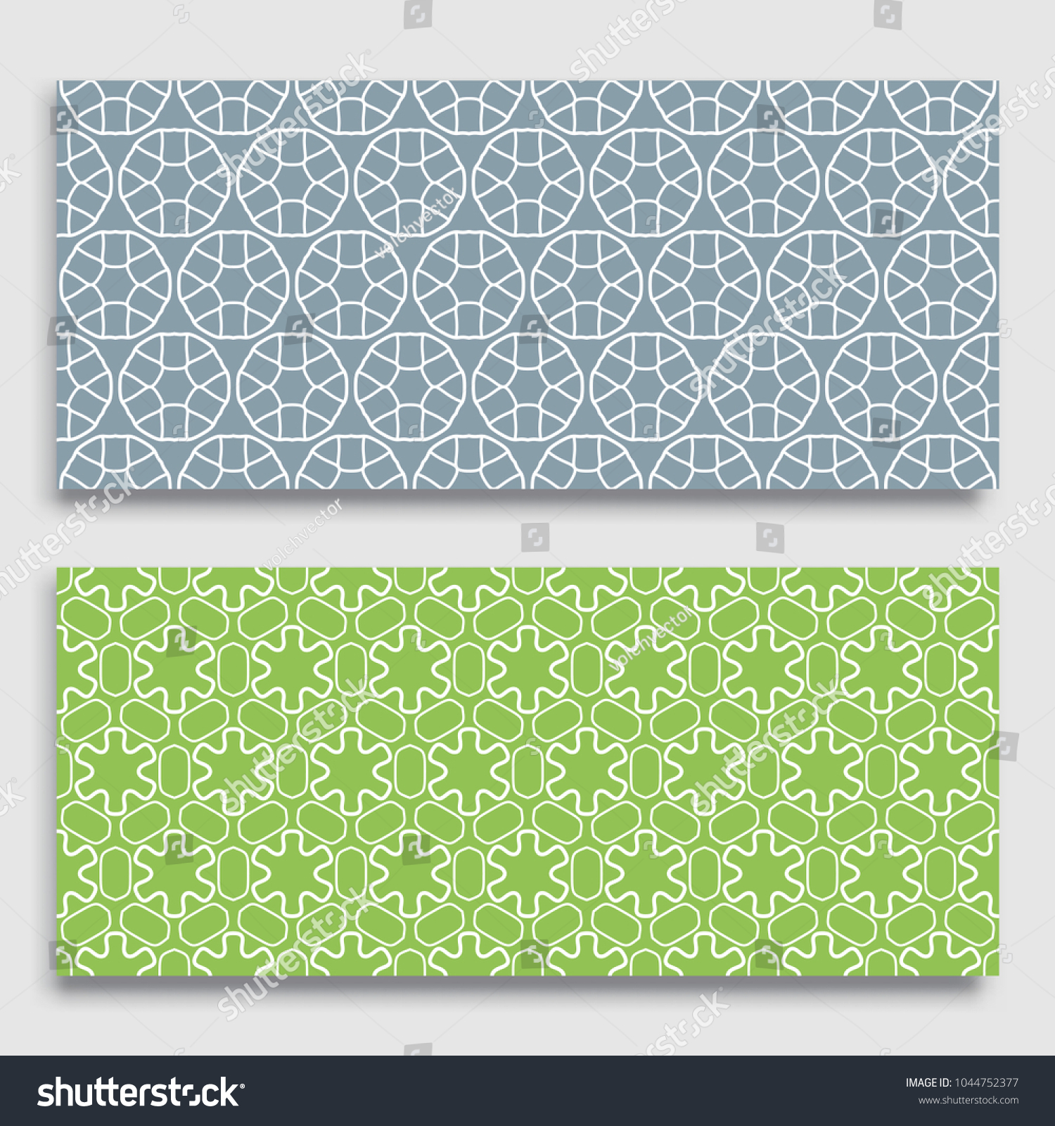 Seamless Horizontal Borders Repeating Line Texture Stock Vector ...