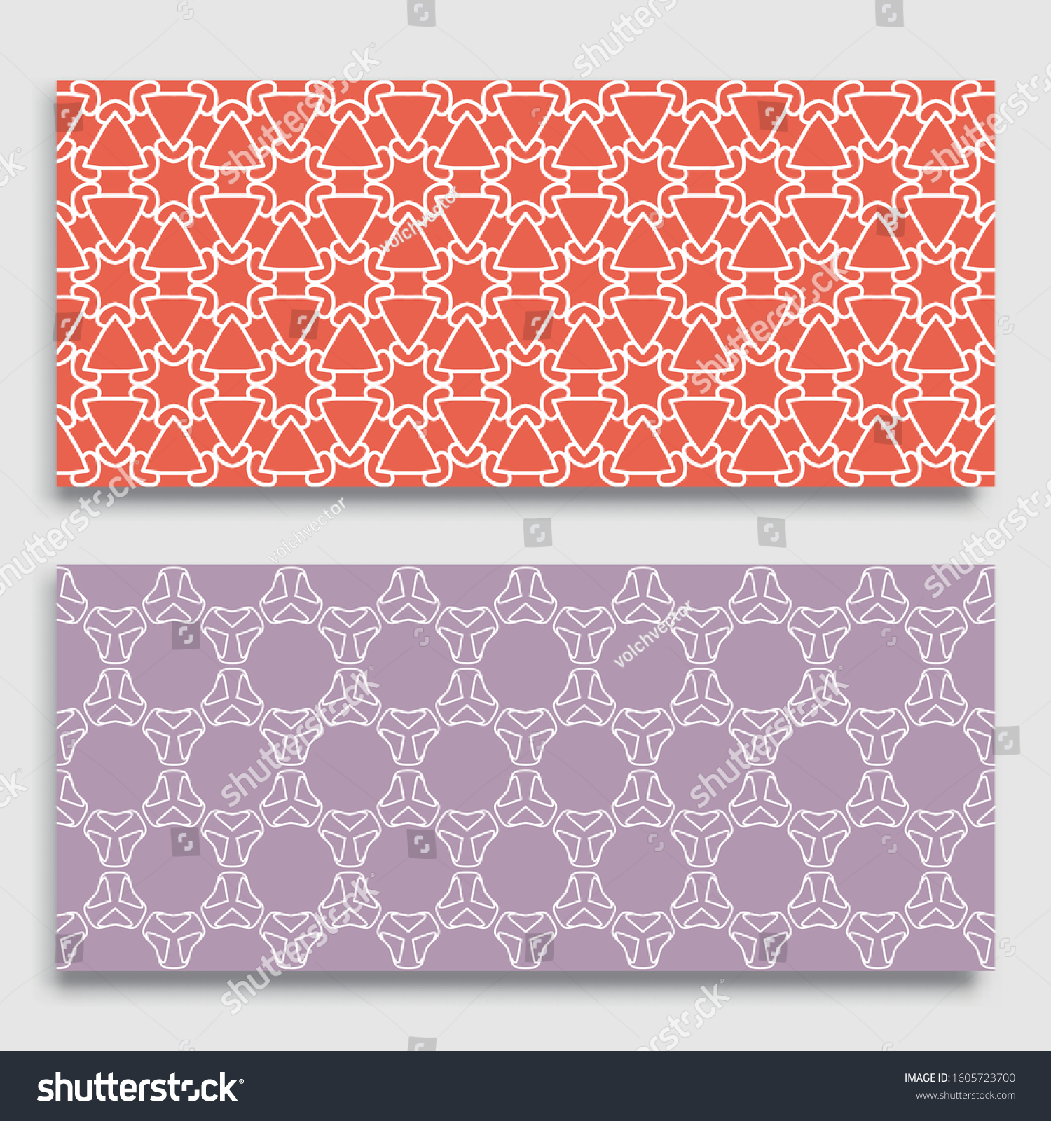 Seamless Horizontal Borders Repeating Line Texture Stock Vector ...