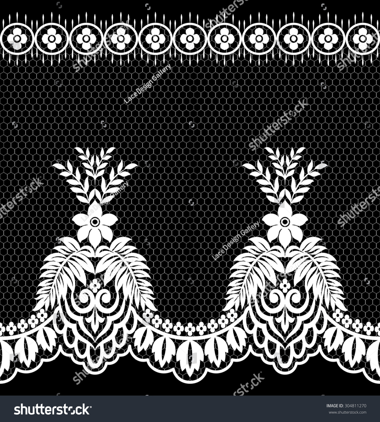 Seamless Lace Pattern Flower Vintage Vector Stock Vector (Royalty Free ... Seamless Lace Pattern Flower Vintage Vector Stock Vector (Royalty Free ...