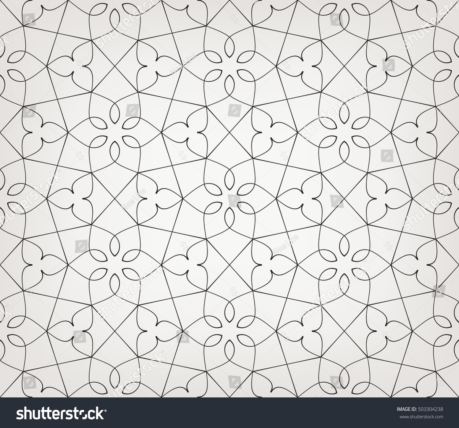 Seamless Linear Pattern Thin Curl Lines Stock Vector (Royalty Free ... Seamless Linear Pattern Thin Curl Lines Stock Vector (Royalty Free ...