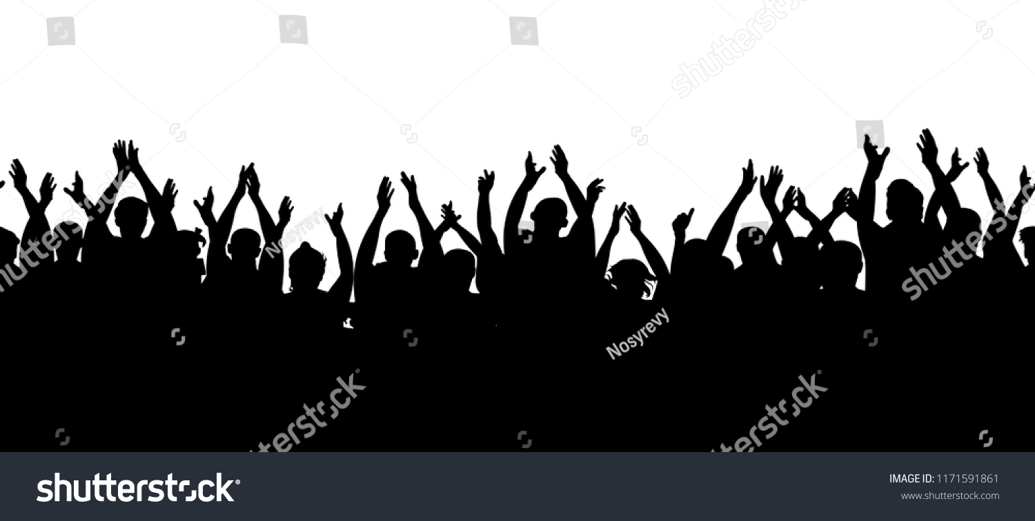 6,804 Cheering crowd cartoon Images, Stock Photos & Vectors | Shutterstock