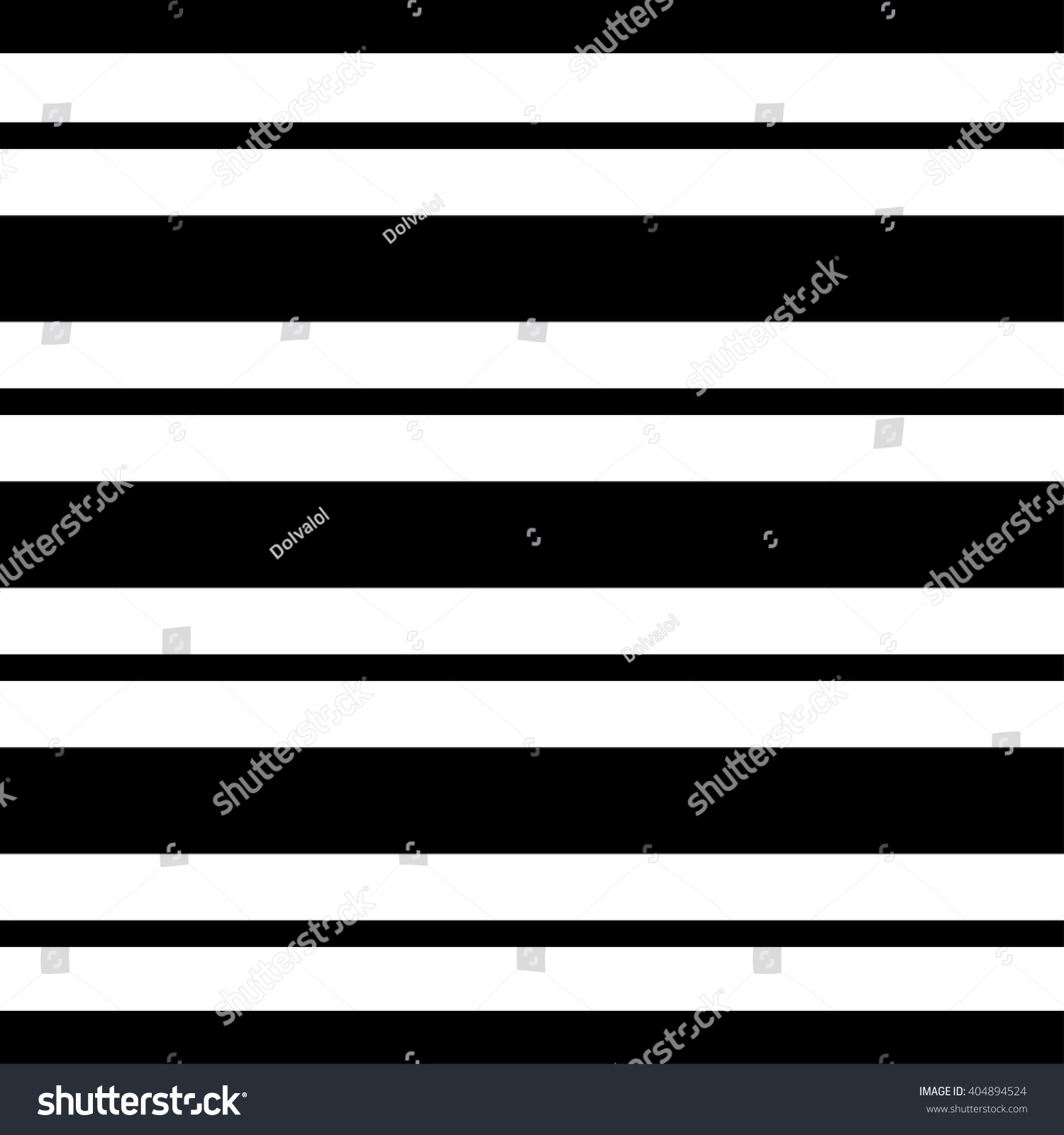 Seamless Pattern Black White Horizontal Stripes Stock Vector (Royalty ...