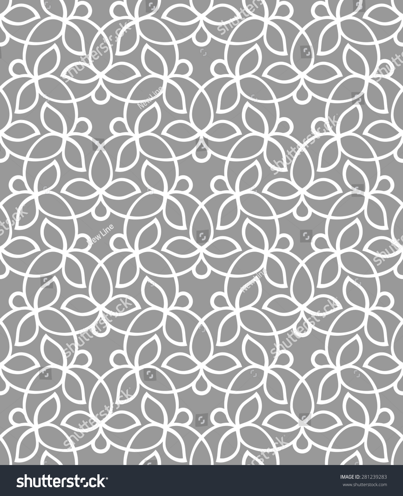 Seamless Pattern Arabic Style Intersecting Curved Stock Vector (Royalty ... Seamless Pattern Arabic Style Intersecting Curved Stock Vector (Royalty ...