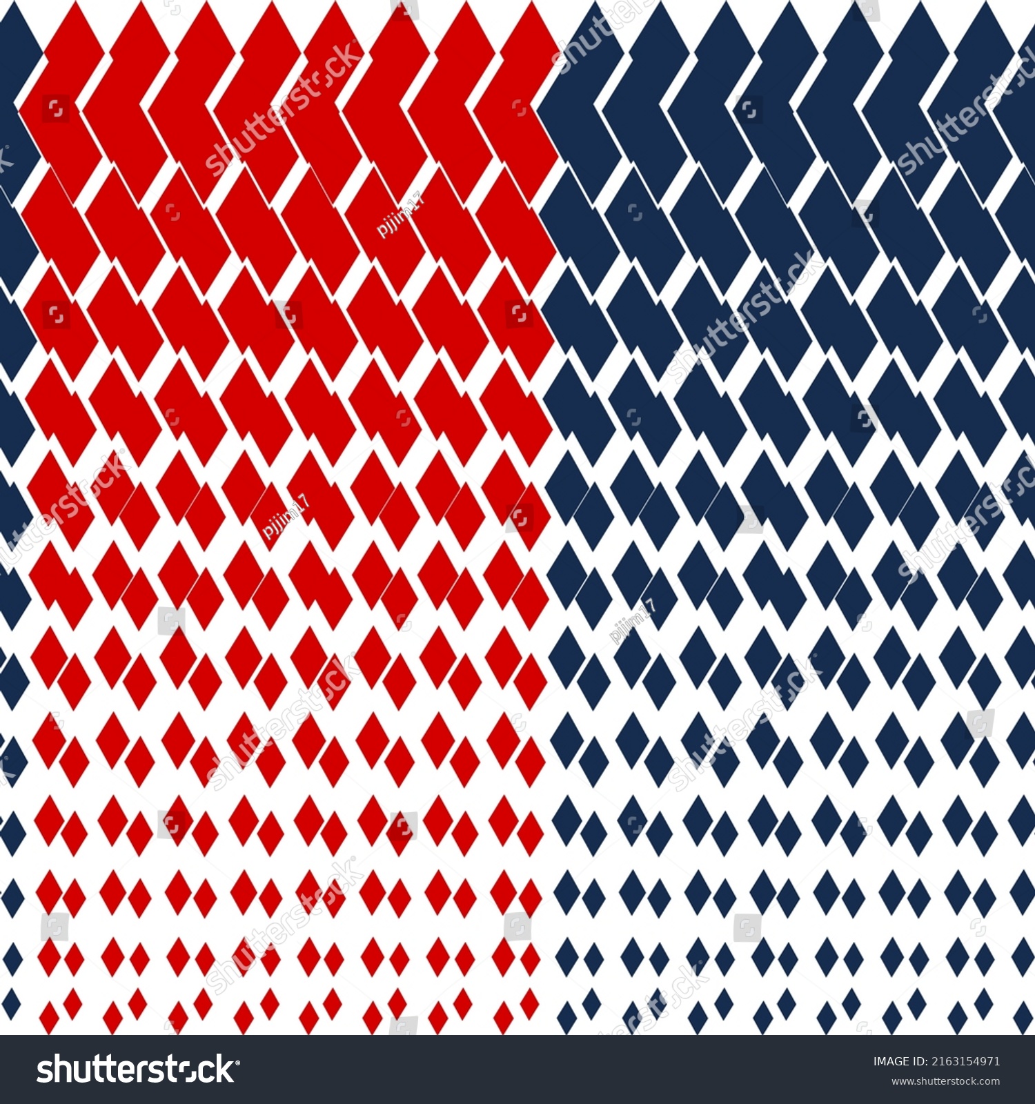 Seamless Pattern Red Blue Abstract Background Stock Vector (Royalty ...