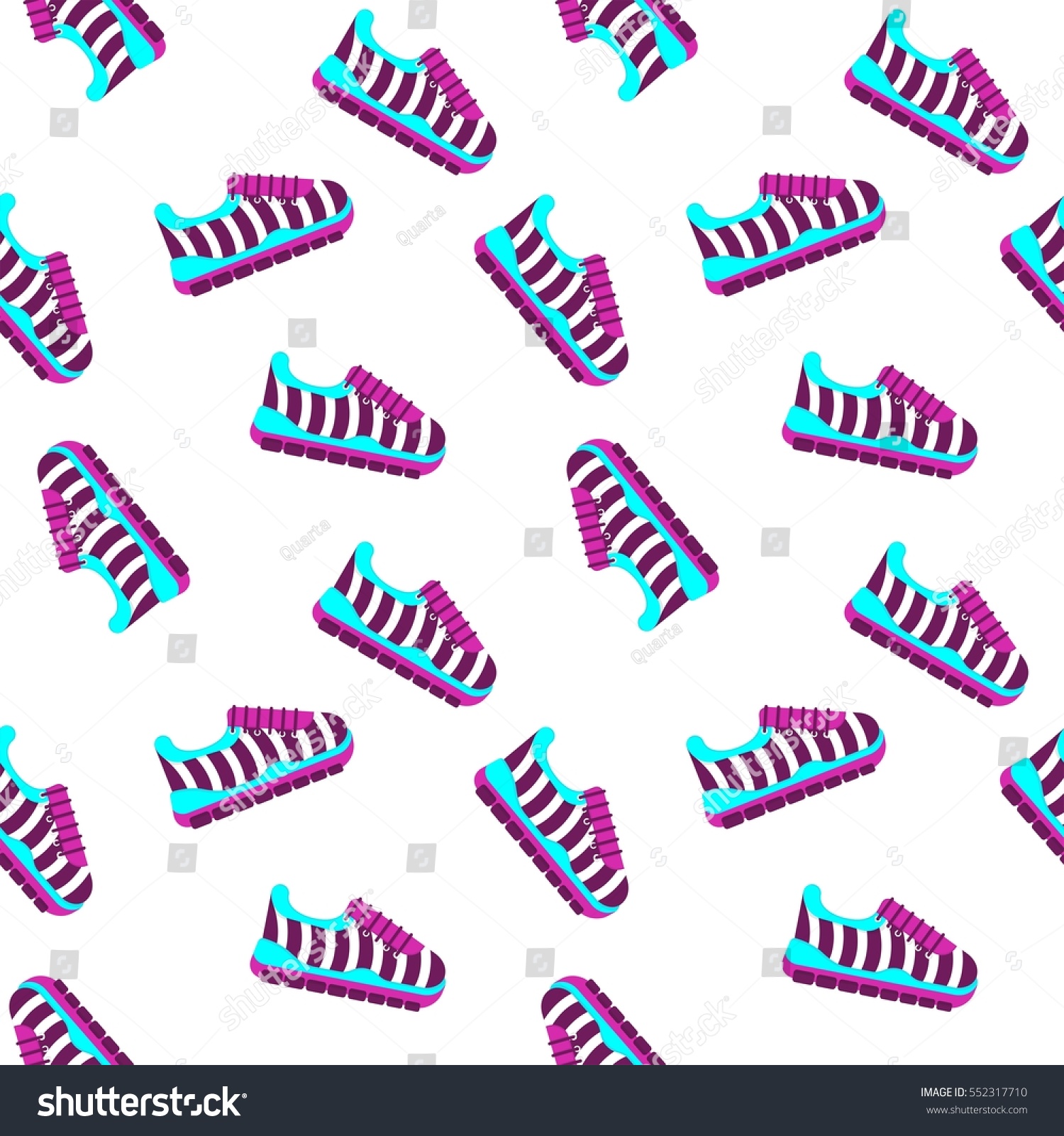 Seamless Pattern Snickers Flat Vector Cartoon Stock Vector (Royalty ...