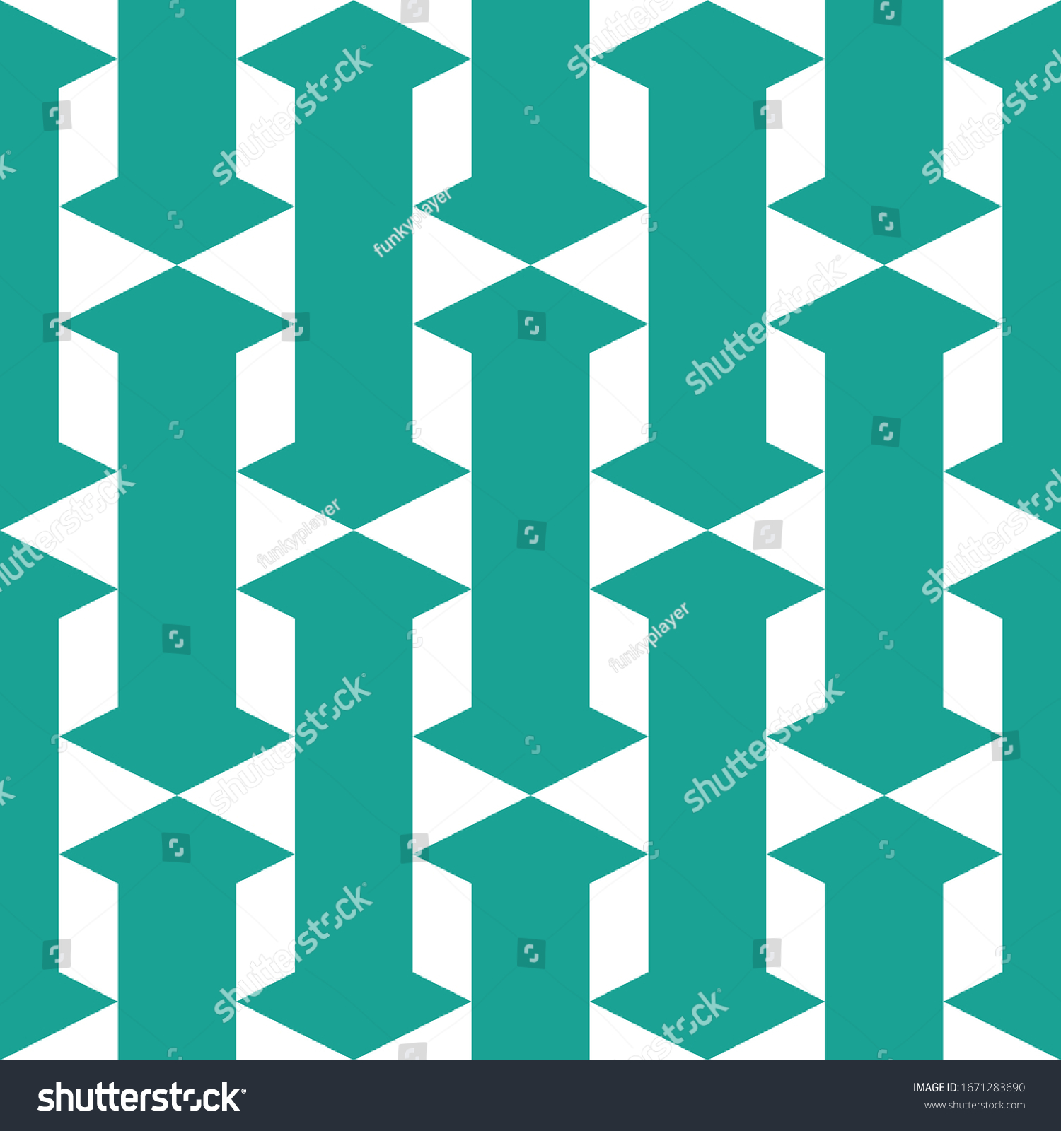 Seamless Pattern Triangles Parallelograms Background Figures Stock ...