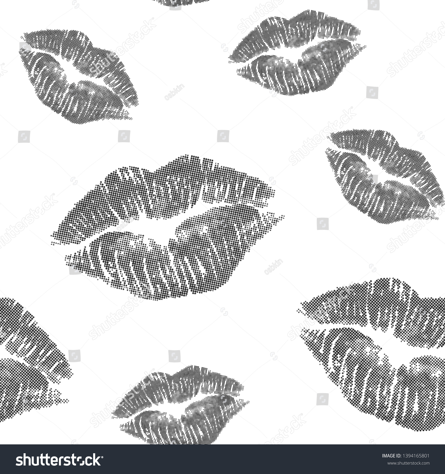 Seamless Pattern Black Silhouette Lips Icon Stock Vector (Royalty Free ... Seamless Pattern Black Silhouette Lips Icon Stock Vector (Royalty Free ...
