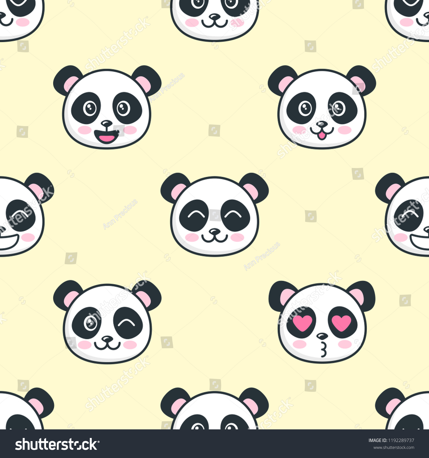 21,975 Cute panda pattern Images, Stock Photos & Vectors | Shutterstock