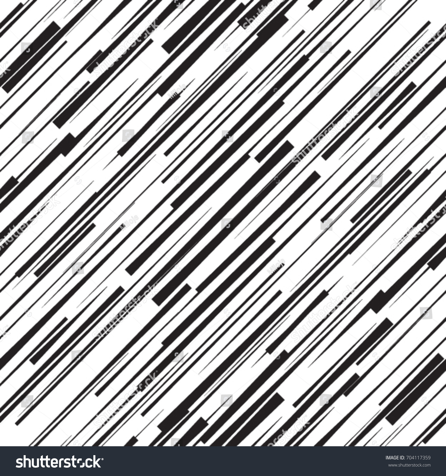 Seamless Pattern Speed Lines Abstract Black Stock Vector (Royalty Free ...