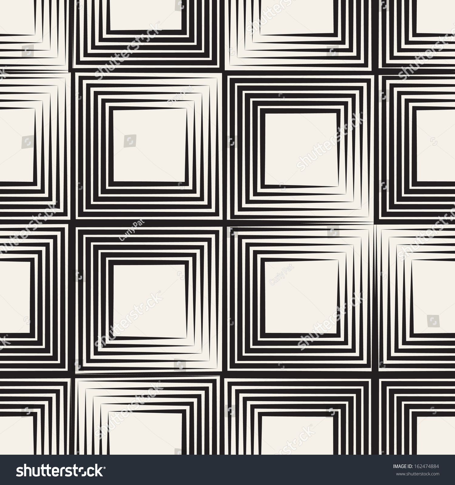 Seamless Pattern Squares Vector Abstract Background Stock Vector ...