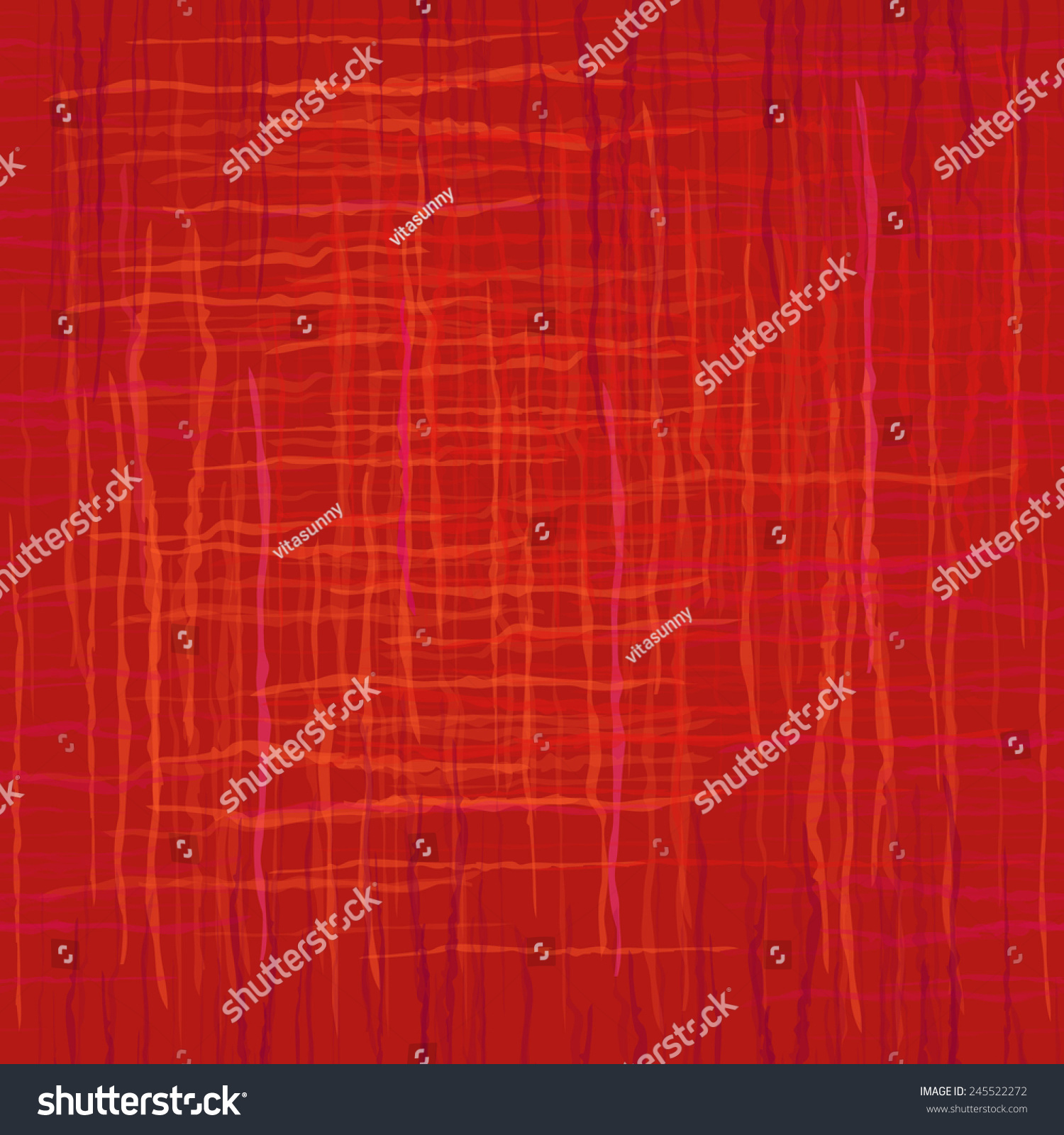 Seamless Red Texture Wavy Lines Intersecting Stock Vector Royalty Free