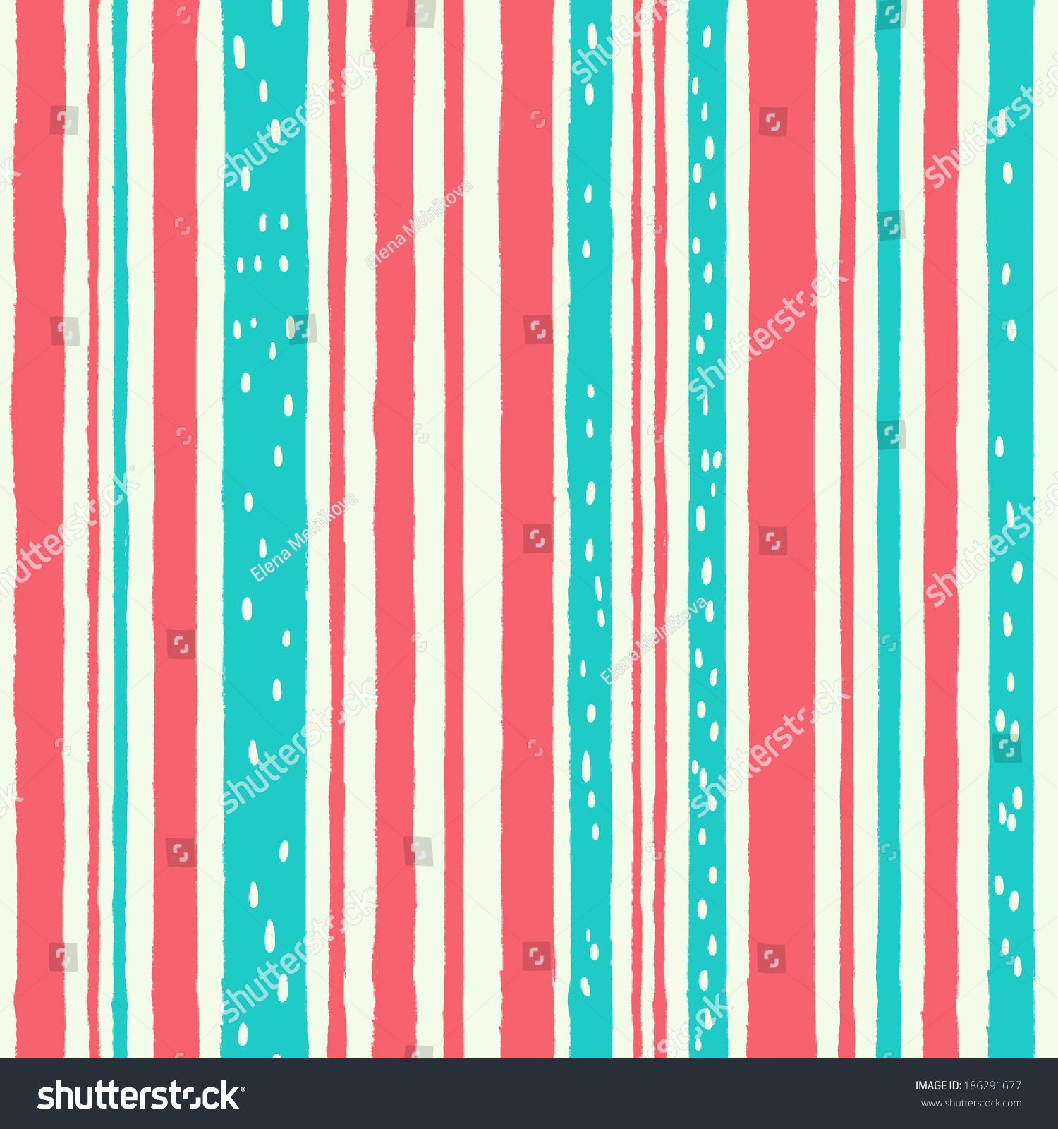 Seamless Simple Pattern With Strips For Your Design. Colorful Striped ...