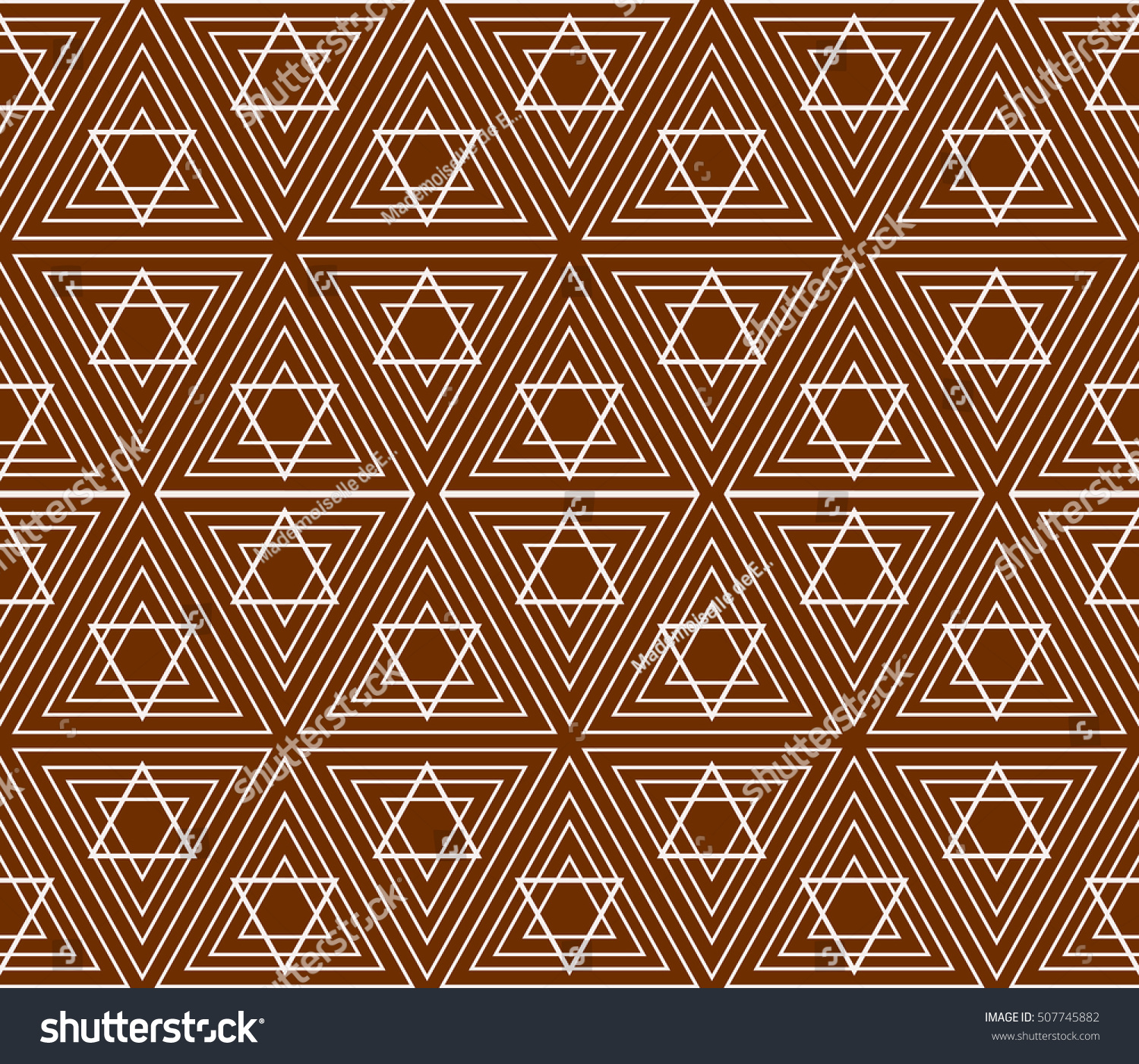 Seamless Sophisticated Geometric Pattern Based On Stock Vector (Royalty ...