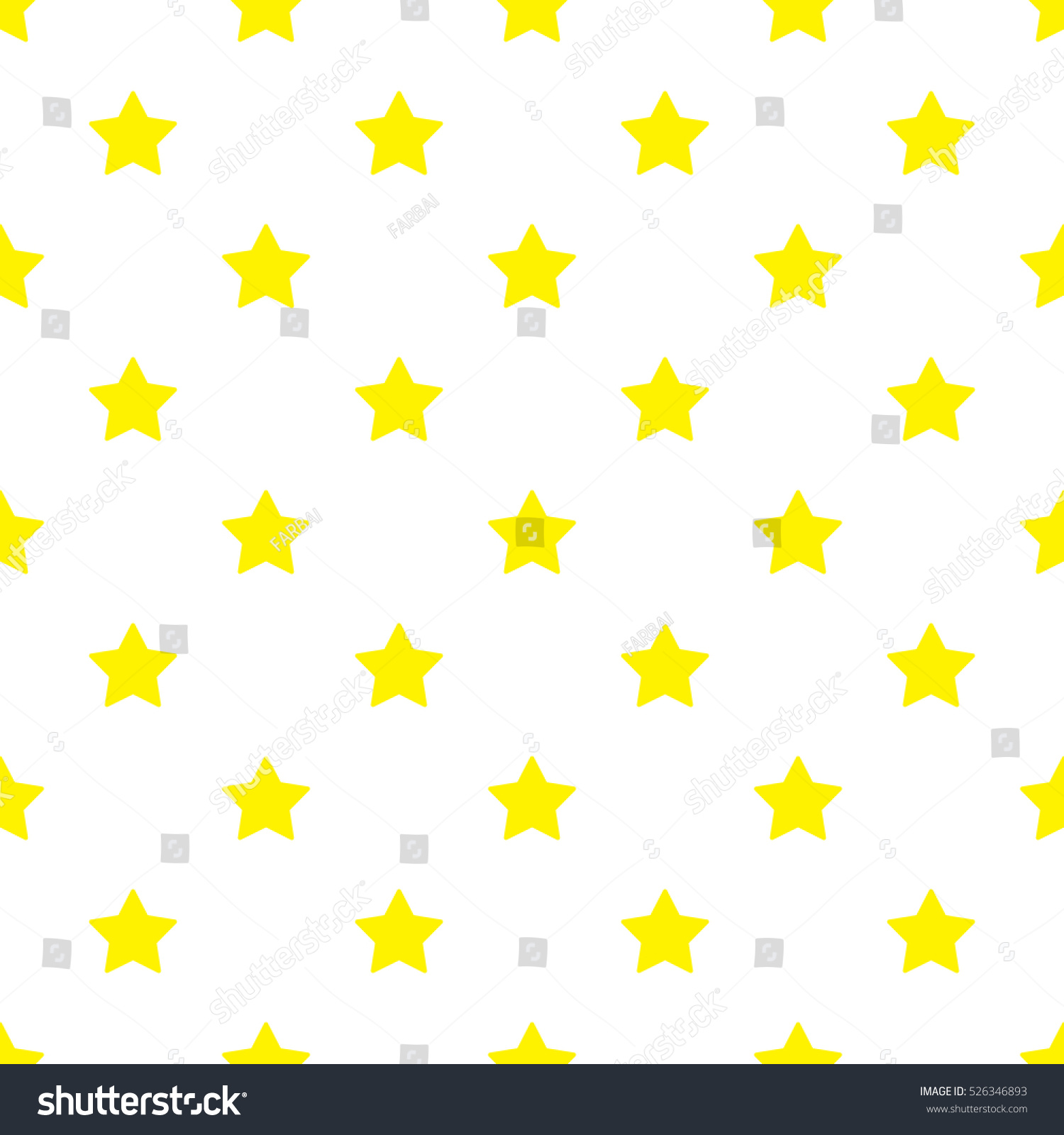 Seamless Stars Background Vector Stock Vector (Royalty Free) 526346893 ...