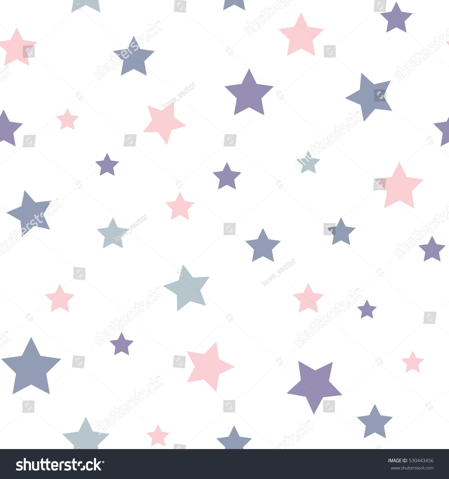 Seamless Stars Pattern Stock Vector (Royalty Free) 530443456 | Shutterstock