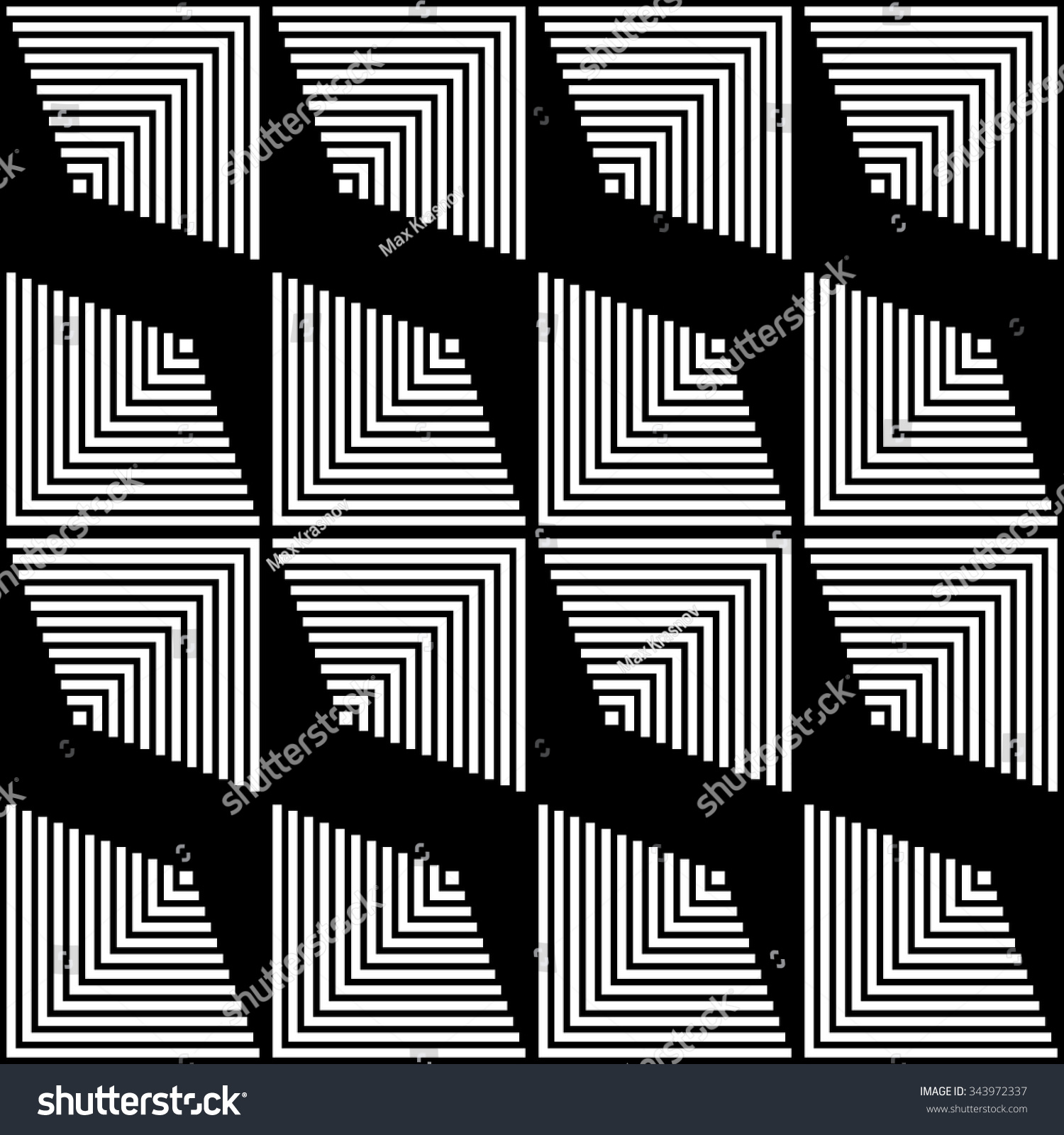 Seamless Stripe Line Pattern Vector Black Stock Vector (Royalty Free ...