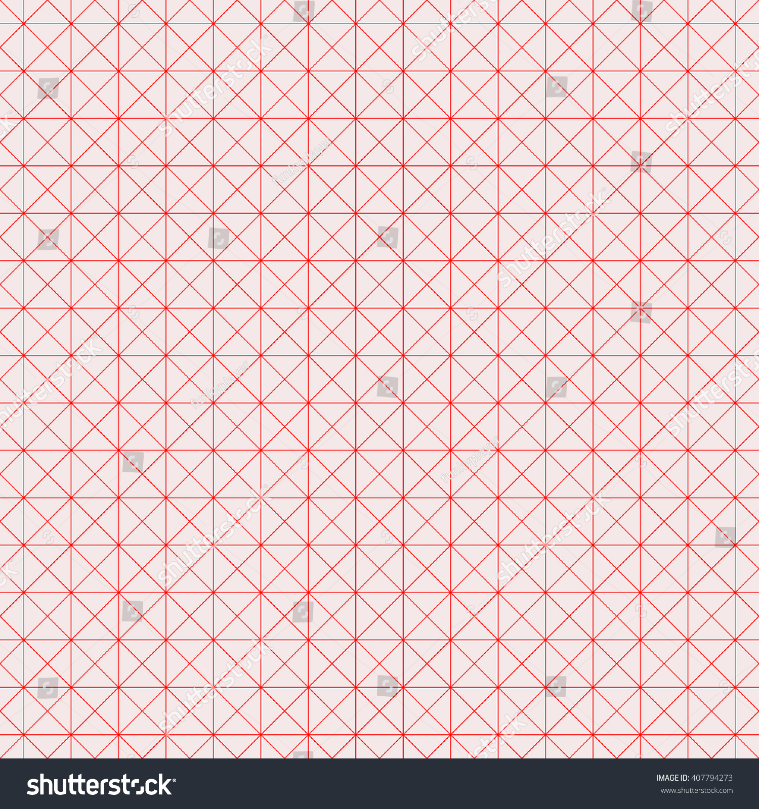 Seamless Striped Red Grid Pattern Abstract Stock Vector (Royalty Free ...