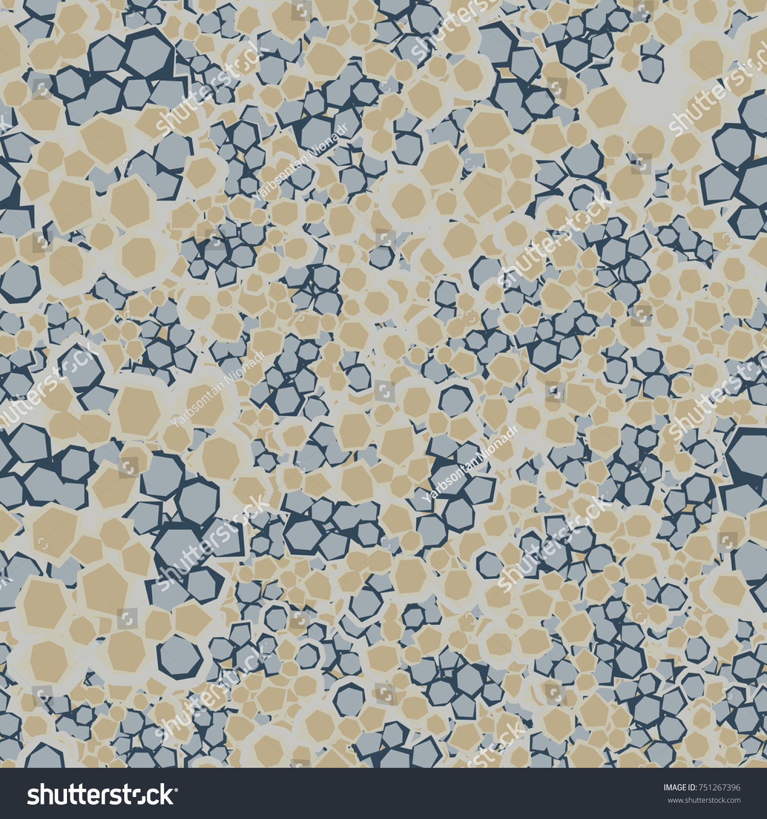 Seamless Texture Consists Colored Angular Elements Stock Vector ...