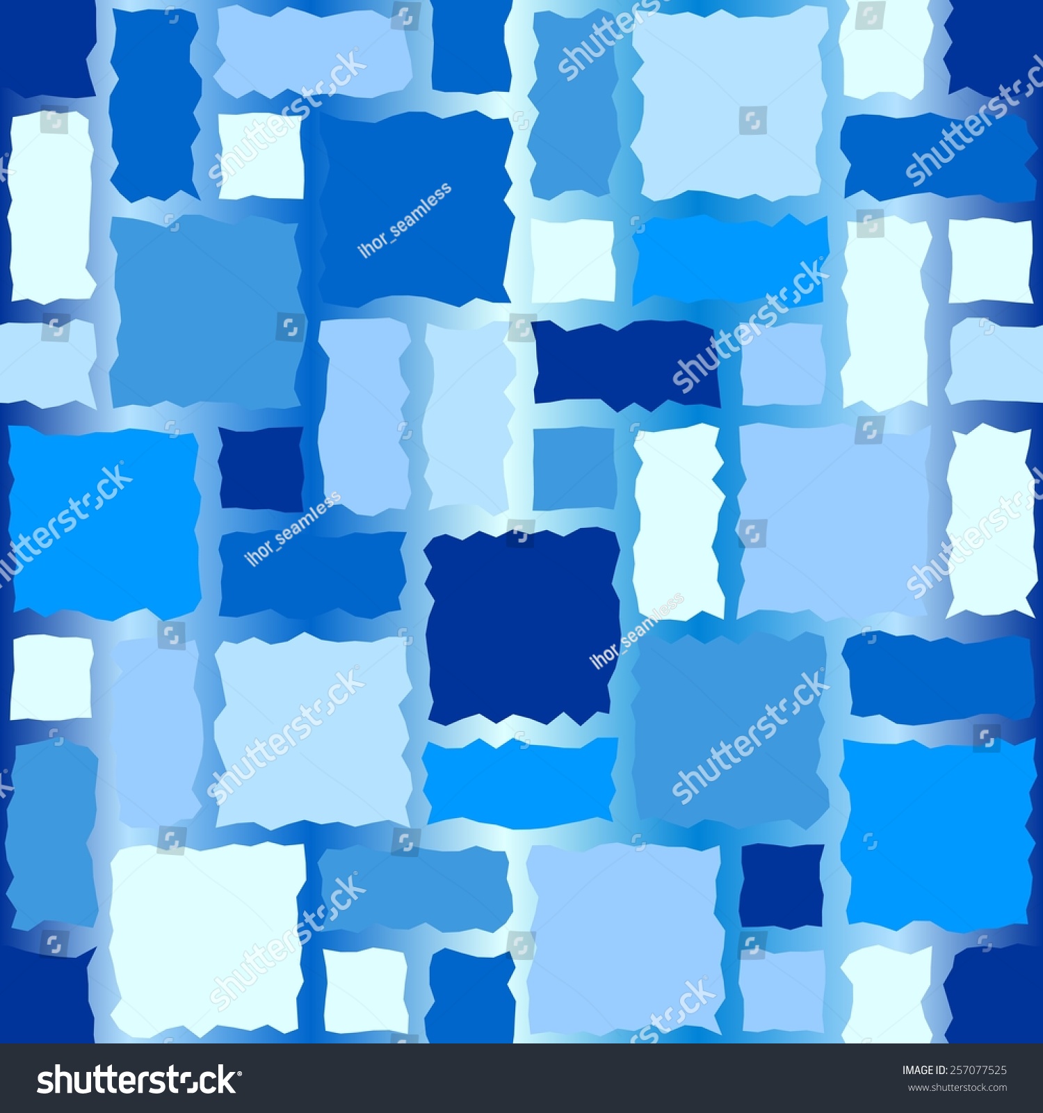 Seamless Texture Pattern Blue Rugged Tiles Stock Vector (Royalty Free ...