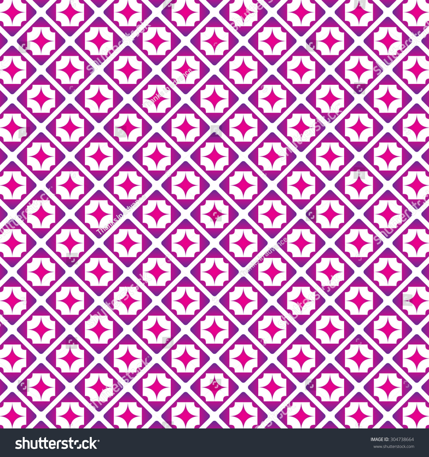 Seamless Vector Geometric Rhombus Color Pattern Stock Vector (Royalty ...