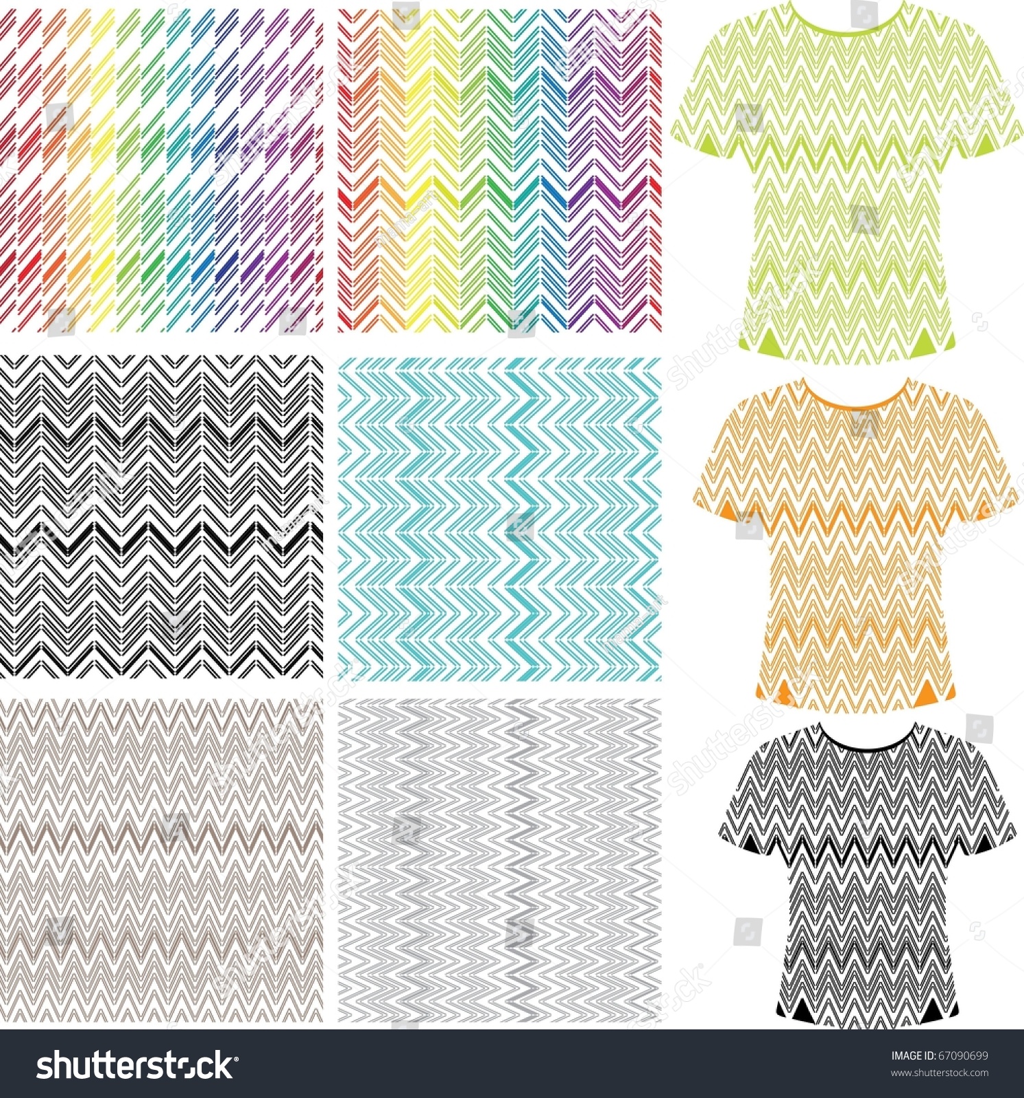 Seamless Vector Pattern Collection,T-Shirt Vector Illustration ...