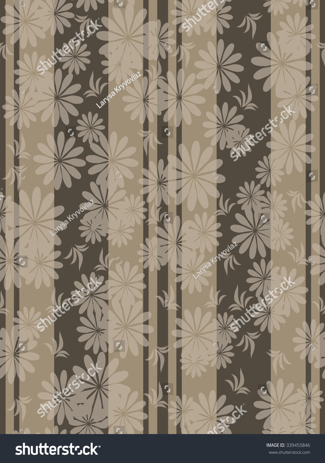 Seamless Victorian Wallpaper Stock Vector (Royalty Free) 339455846 ...