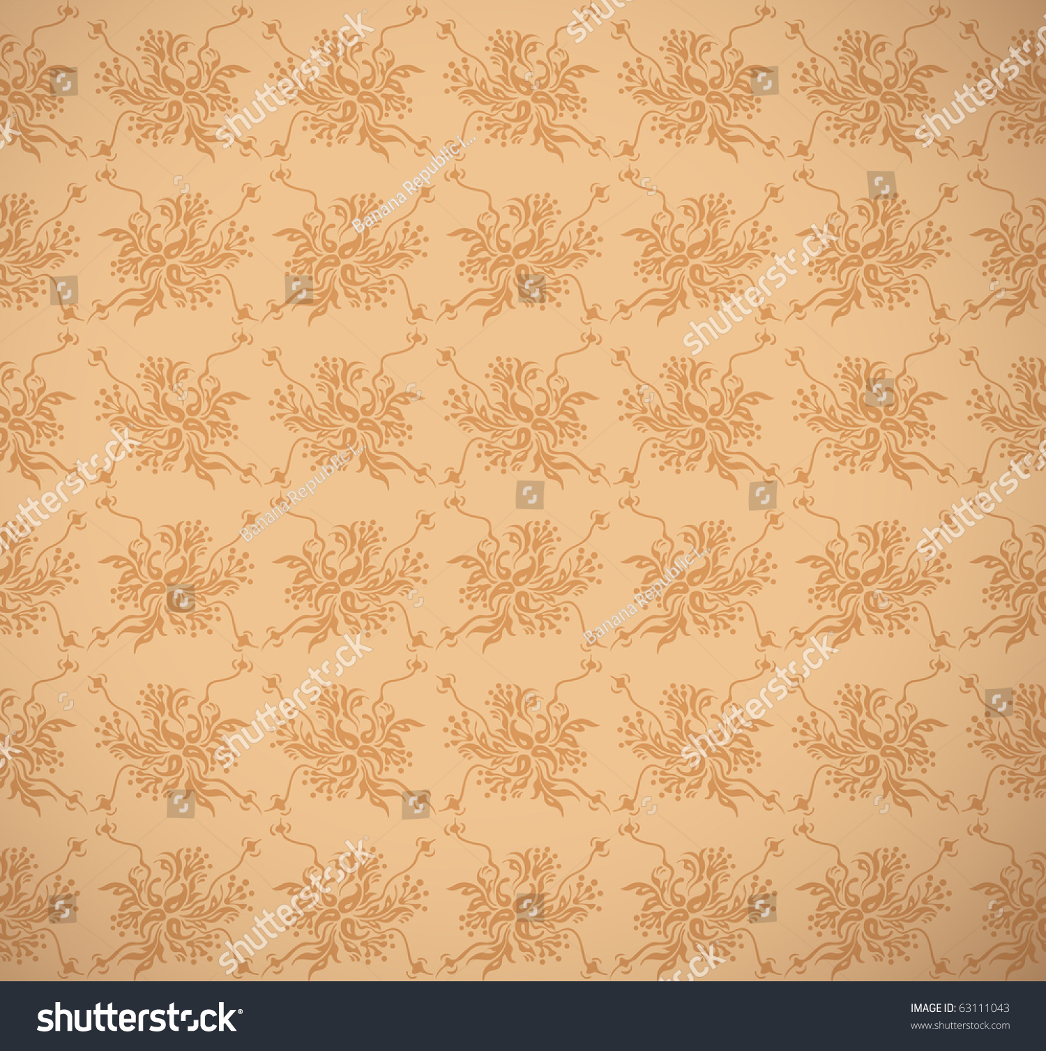 Seamless Wallpaper Vector Background Stock Vector (Royalty Free) 63111043