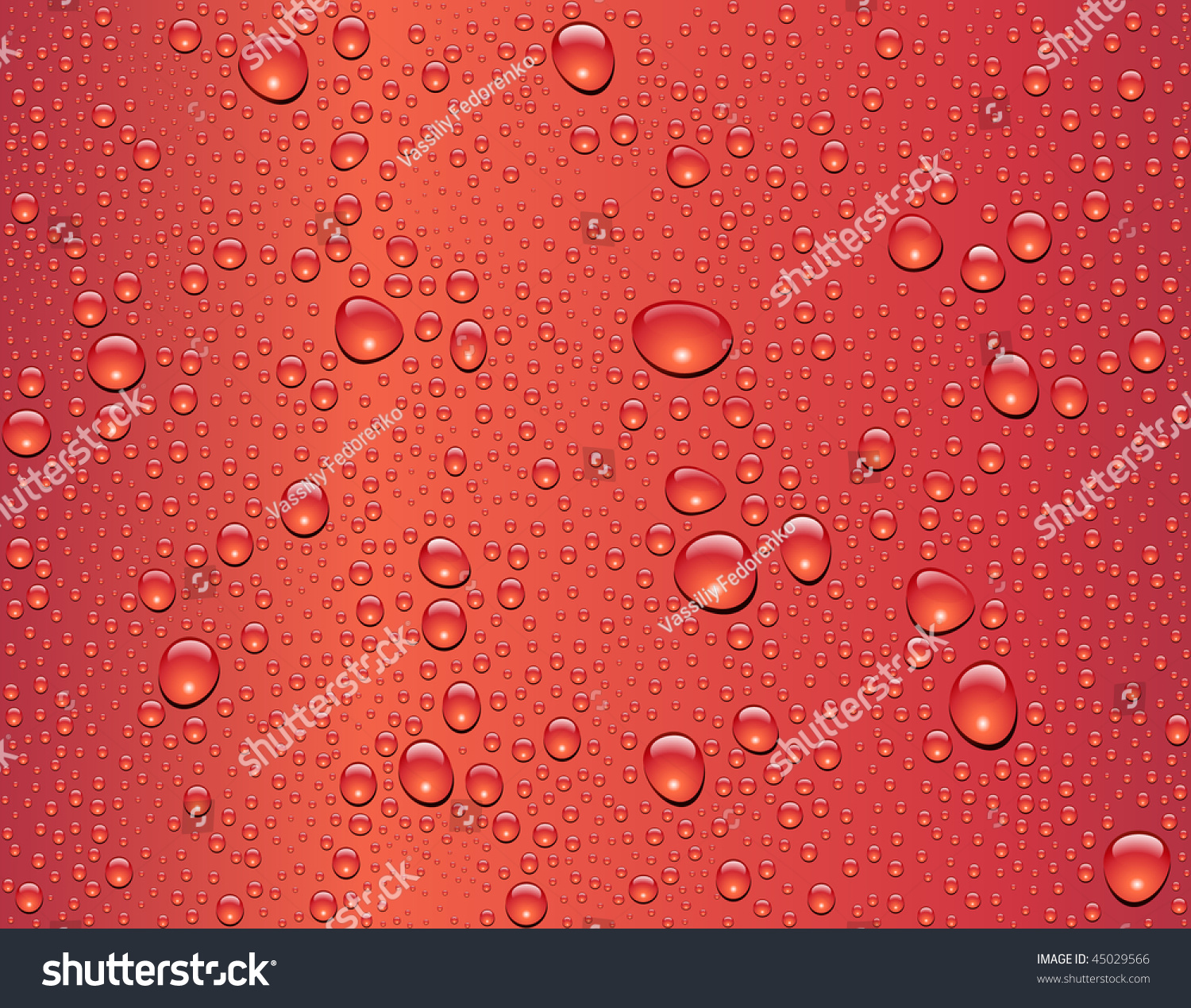 Seamless Water Drop Texture Stock Vector (Royalty Free) 45029566