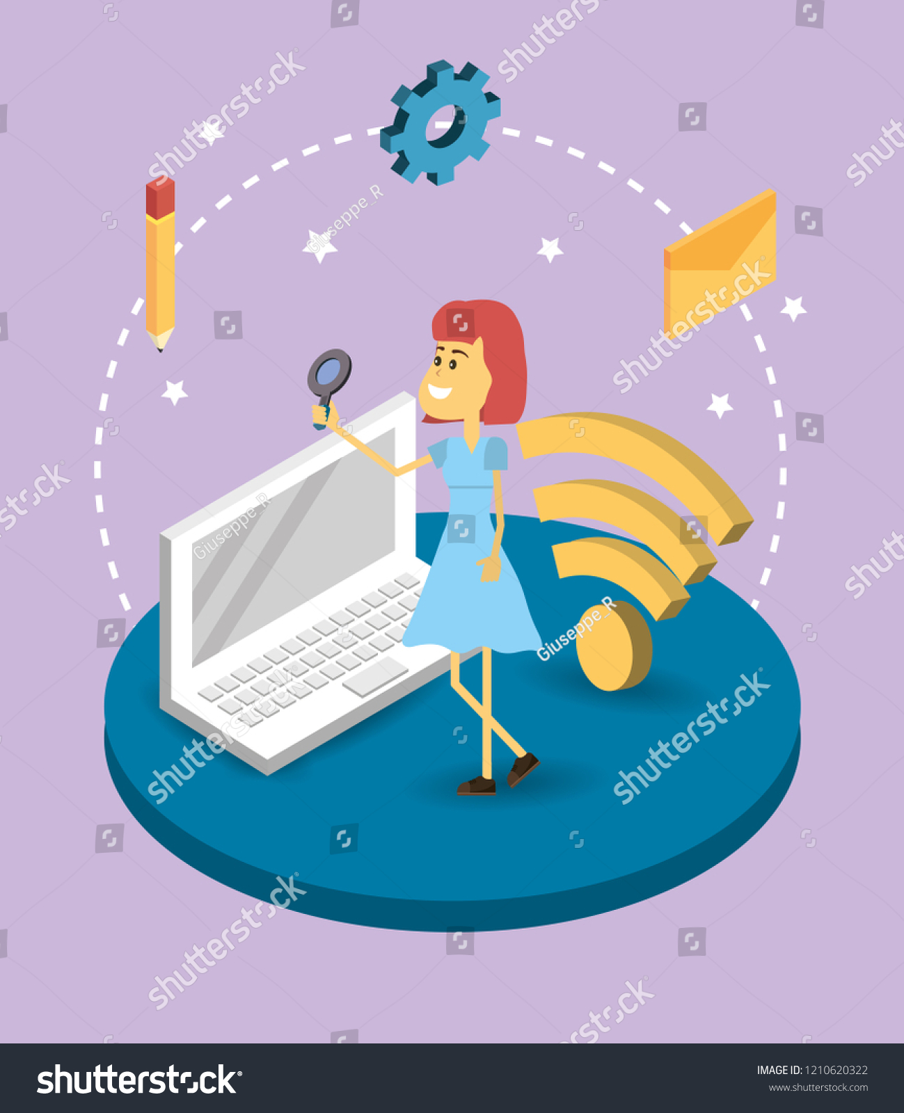 Search Engine Cartoon Stock Vector (Royalty Free) 1210620322 | Shutterstock
