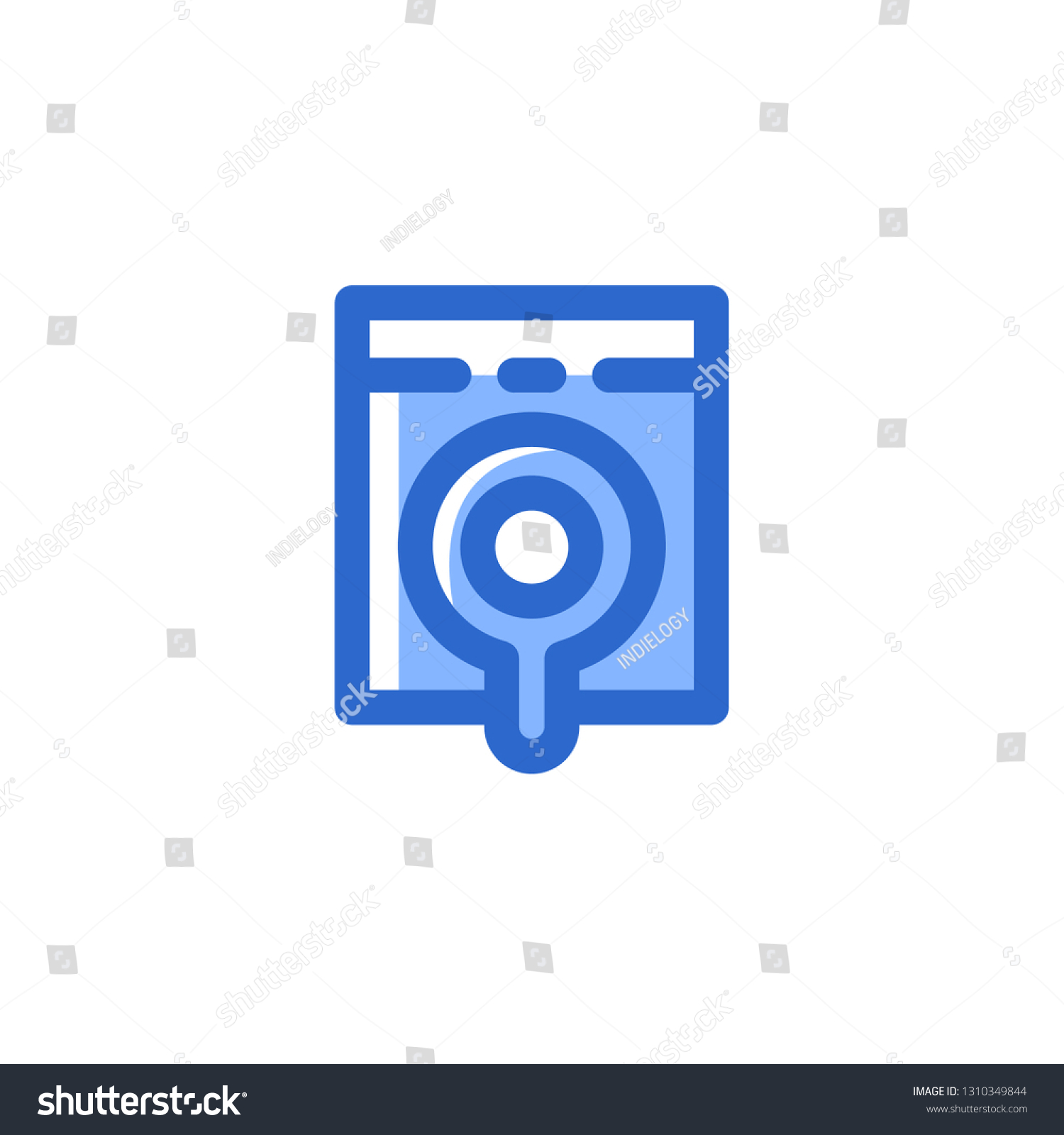 Search Icon Magnifier Logo User Interface Stock Vector (Royalty Free ...