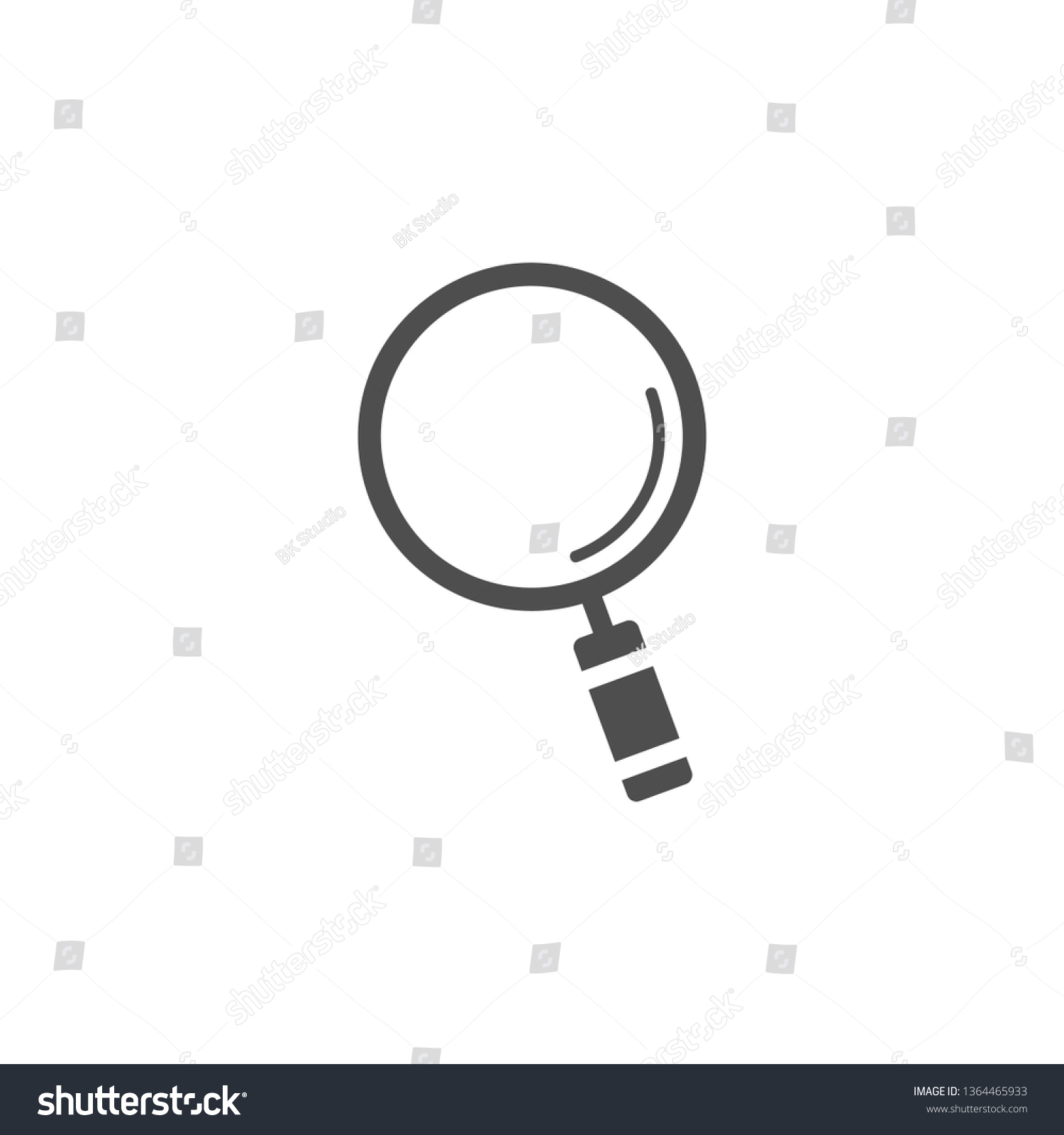 Search Icon Symbol Find Vector Stock Vector (Royalty Free) 1364465933 ...