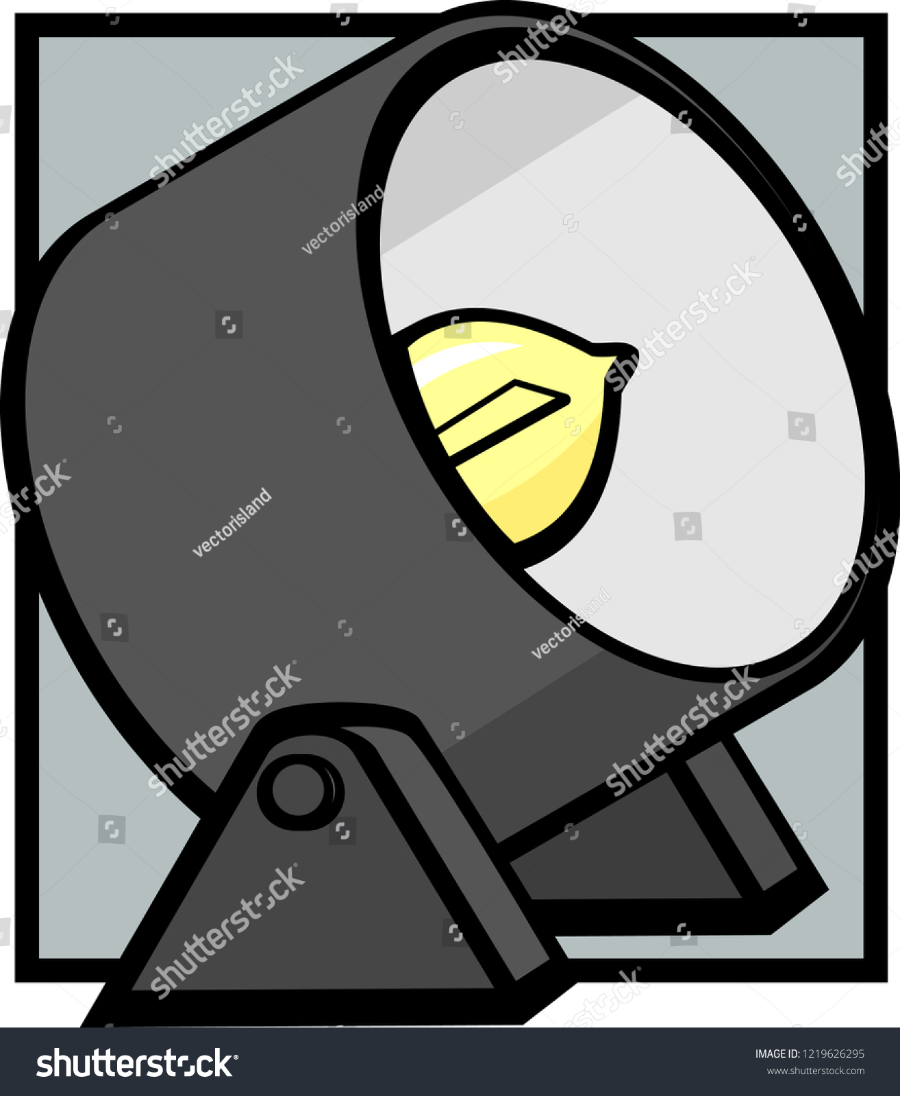 Searchlight Spotlight Stock Vector (Royalty Free) 1219626295 | Shutterstock