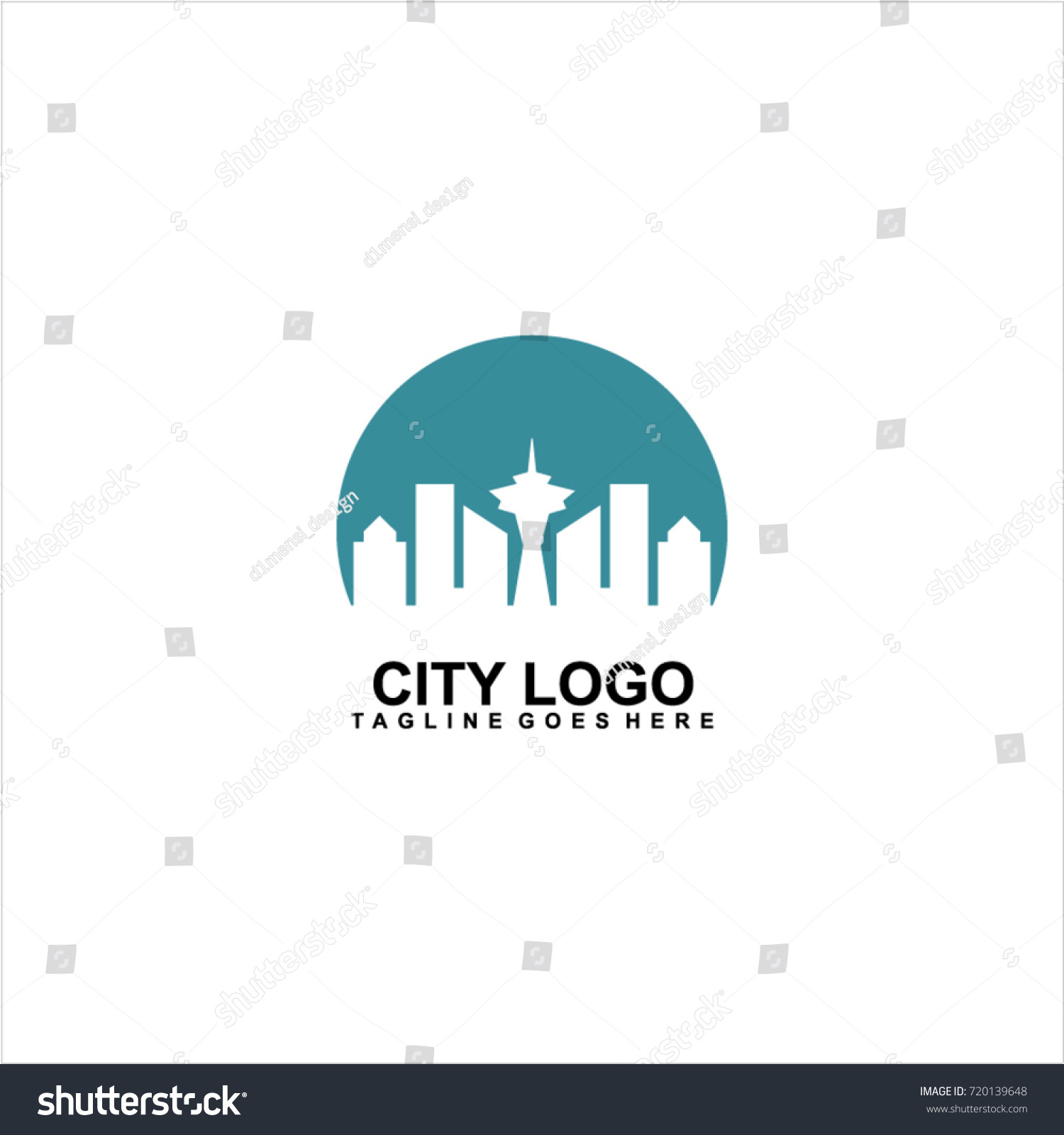 Seattle City Logo Design Vector Stock Vector (Royalty Free) 720139648 ...
