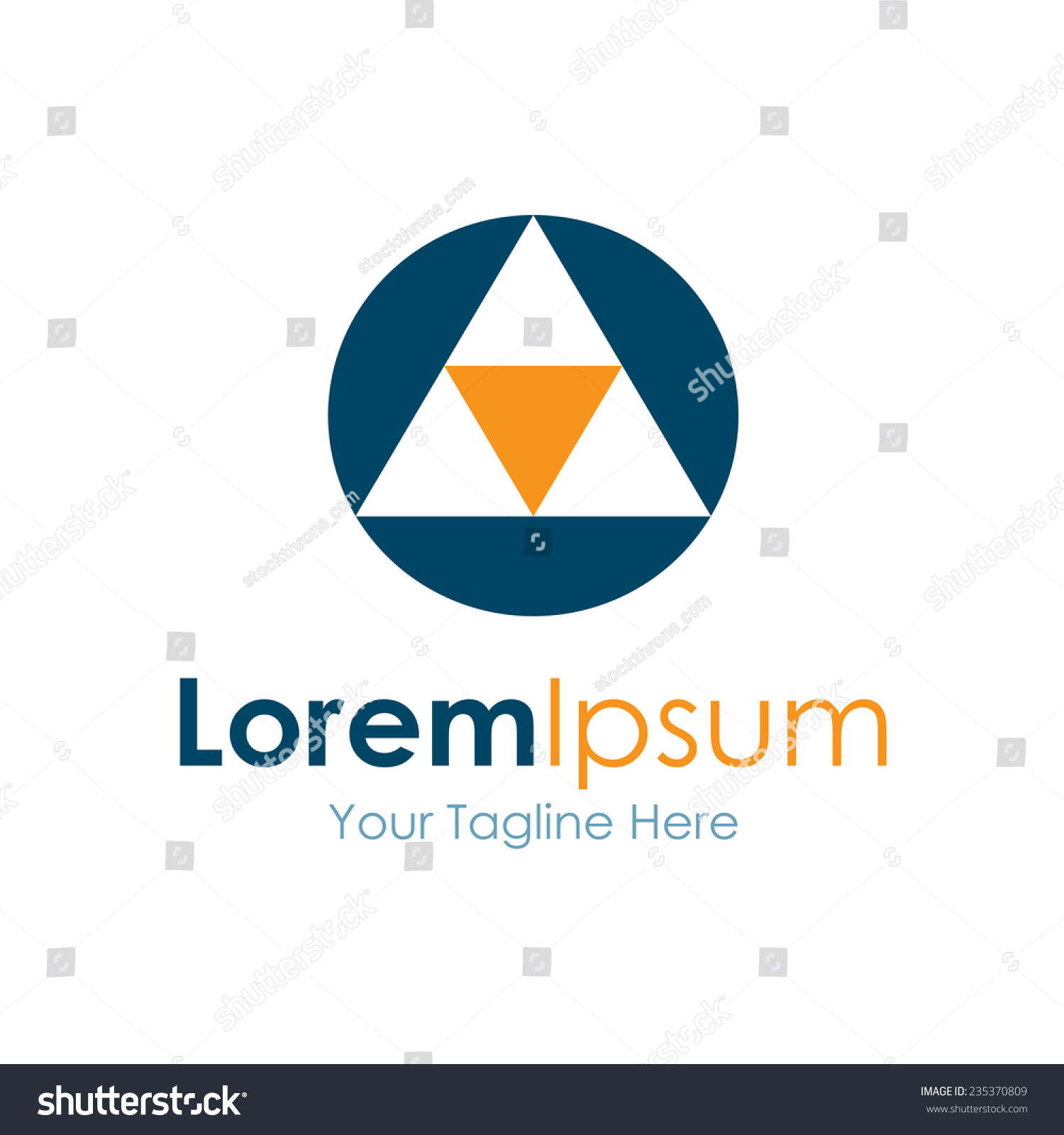 Secret Triangle Eye Symbol Concept Elements Stock Vector (Royalty Free ...