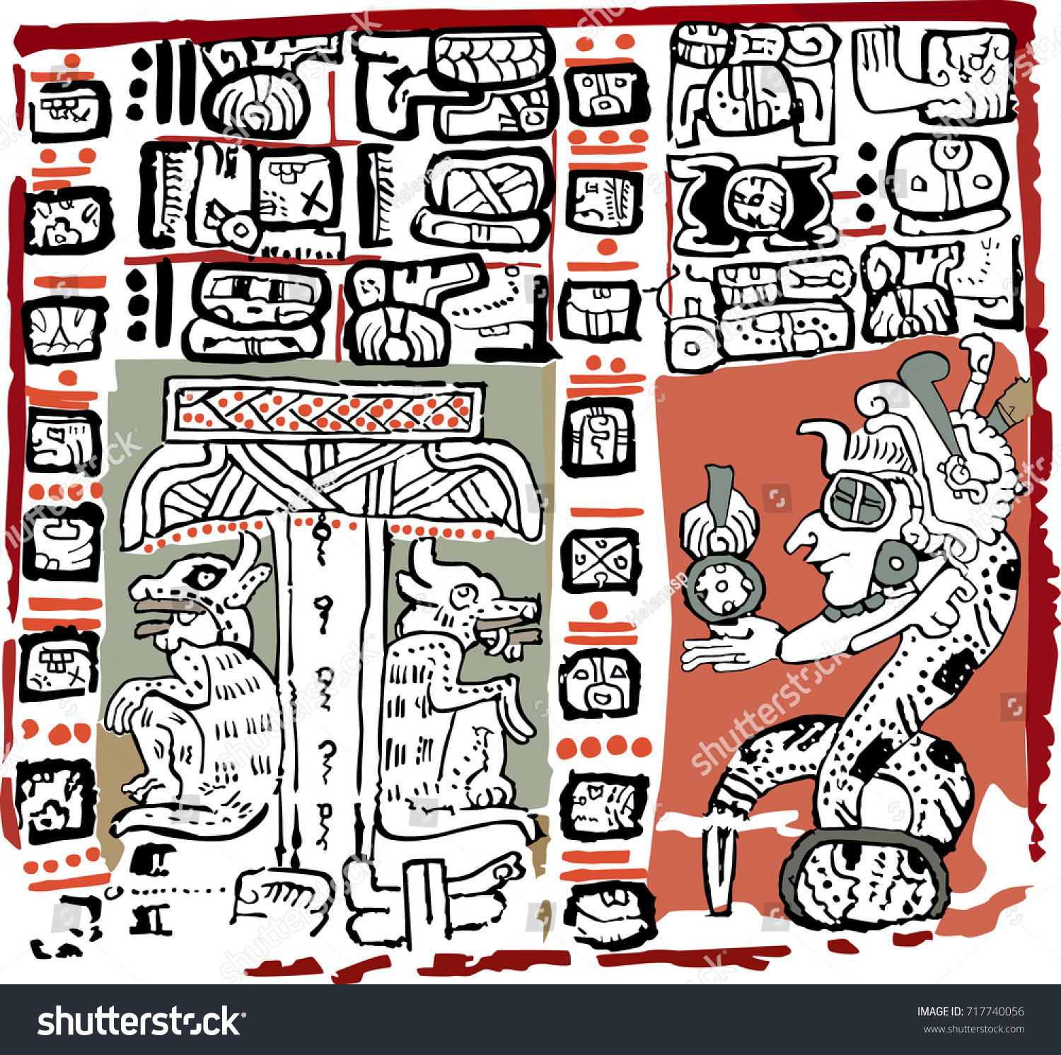 8 Codices mayas Images, Stock Photos & Vectors | Shutterstock