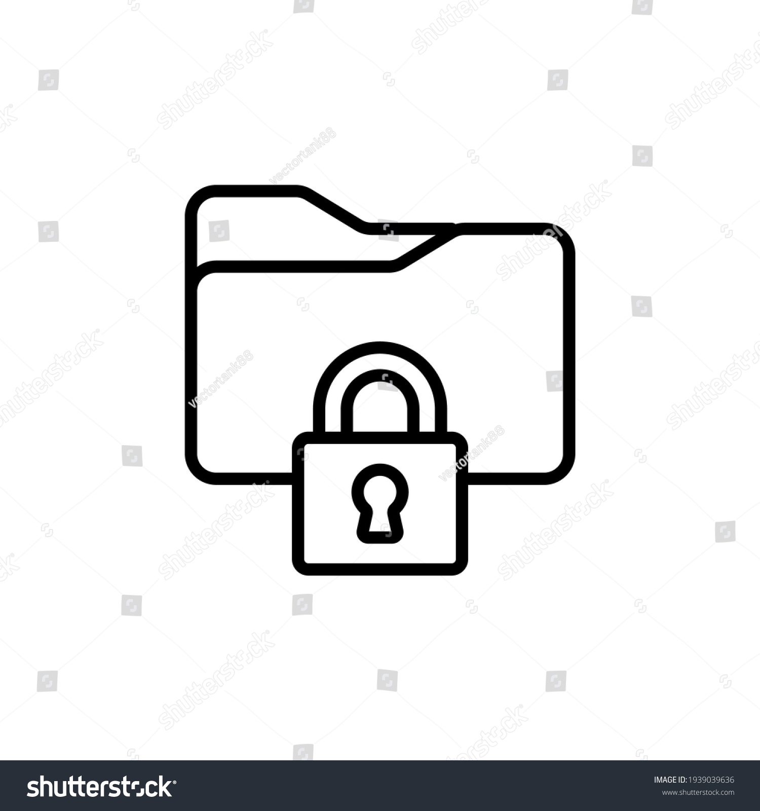 Vektor Stok Secure Data Folder Icon Vector Logotype (Tanpa Royalti ... Vektor Stok Secure Data Folder Icon Vector Logotype (Tanpa Royalti ...