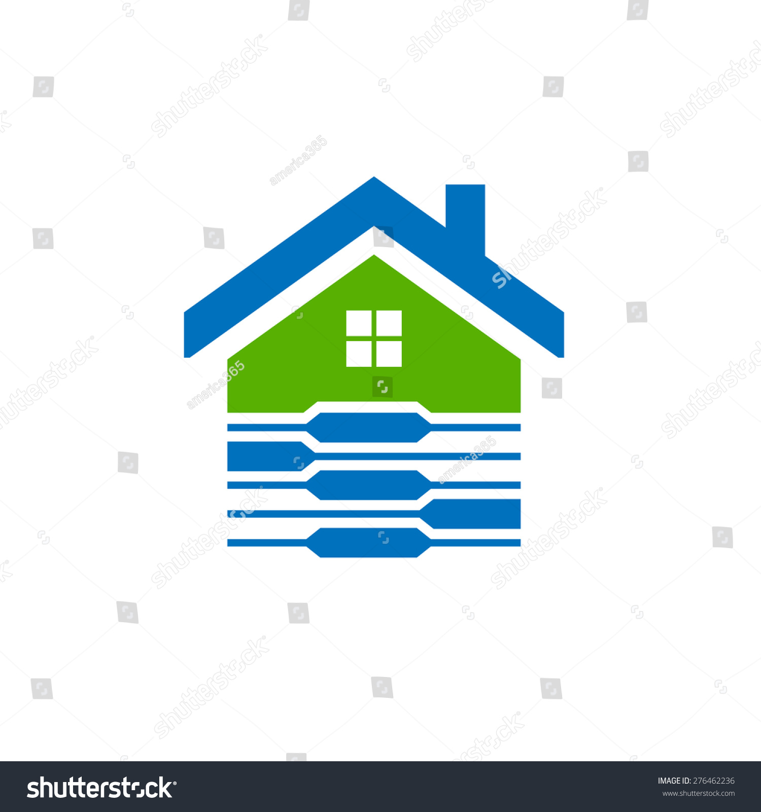 Secured House Image Stock Vector (Royalty Free) 276462236 | Shutterstock
