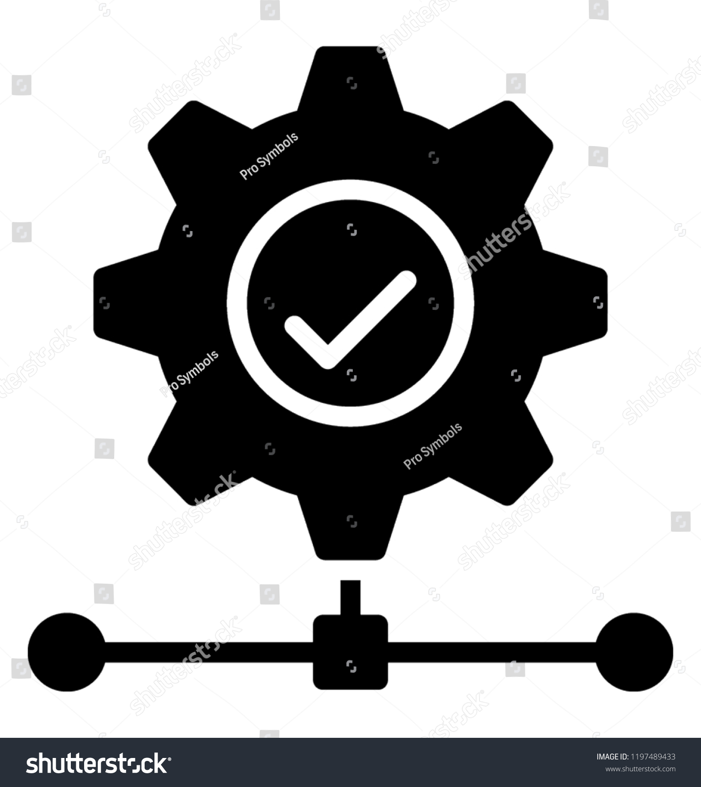 Secured Network Diagram Vector Graphics Stock Vector Royalty Free